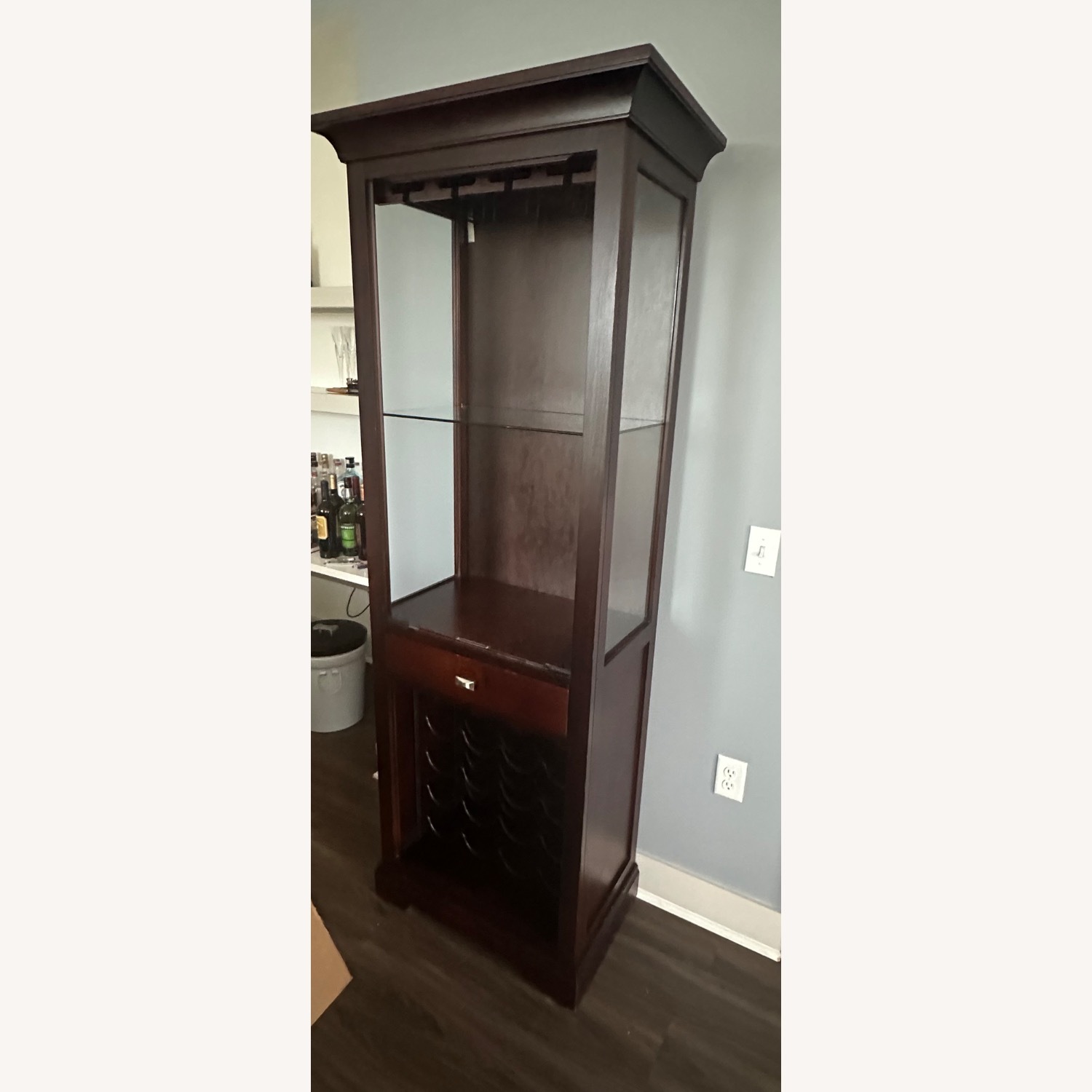 Howard Miller Metropolis Bar Cabinet - AptDeco