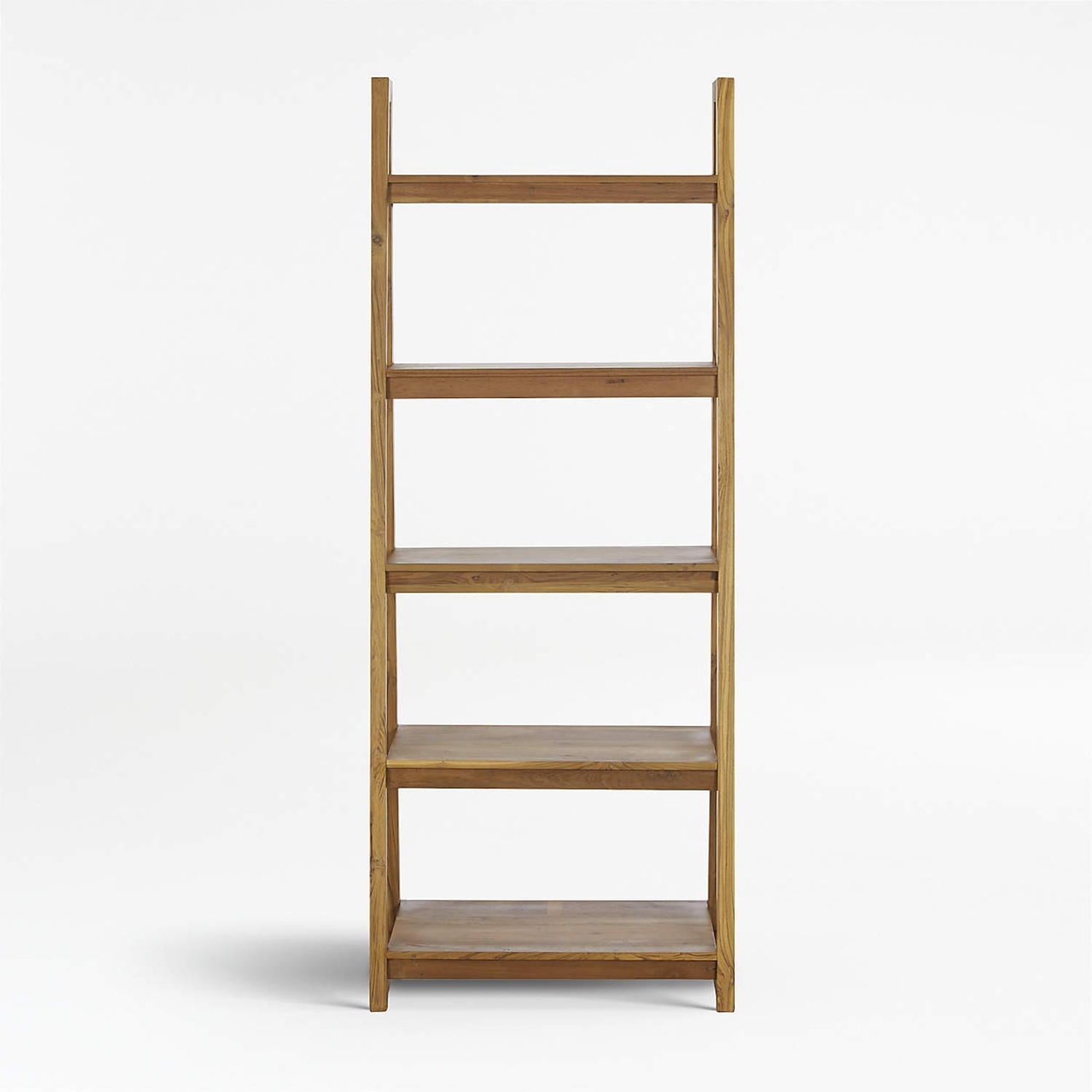 Crate & Barrel Strut Wood Shelf - AptDeco