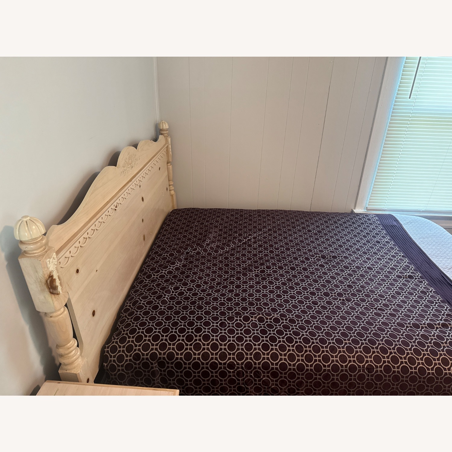 Headboard, Full Size Bed Frame - AptDeco
