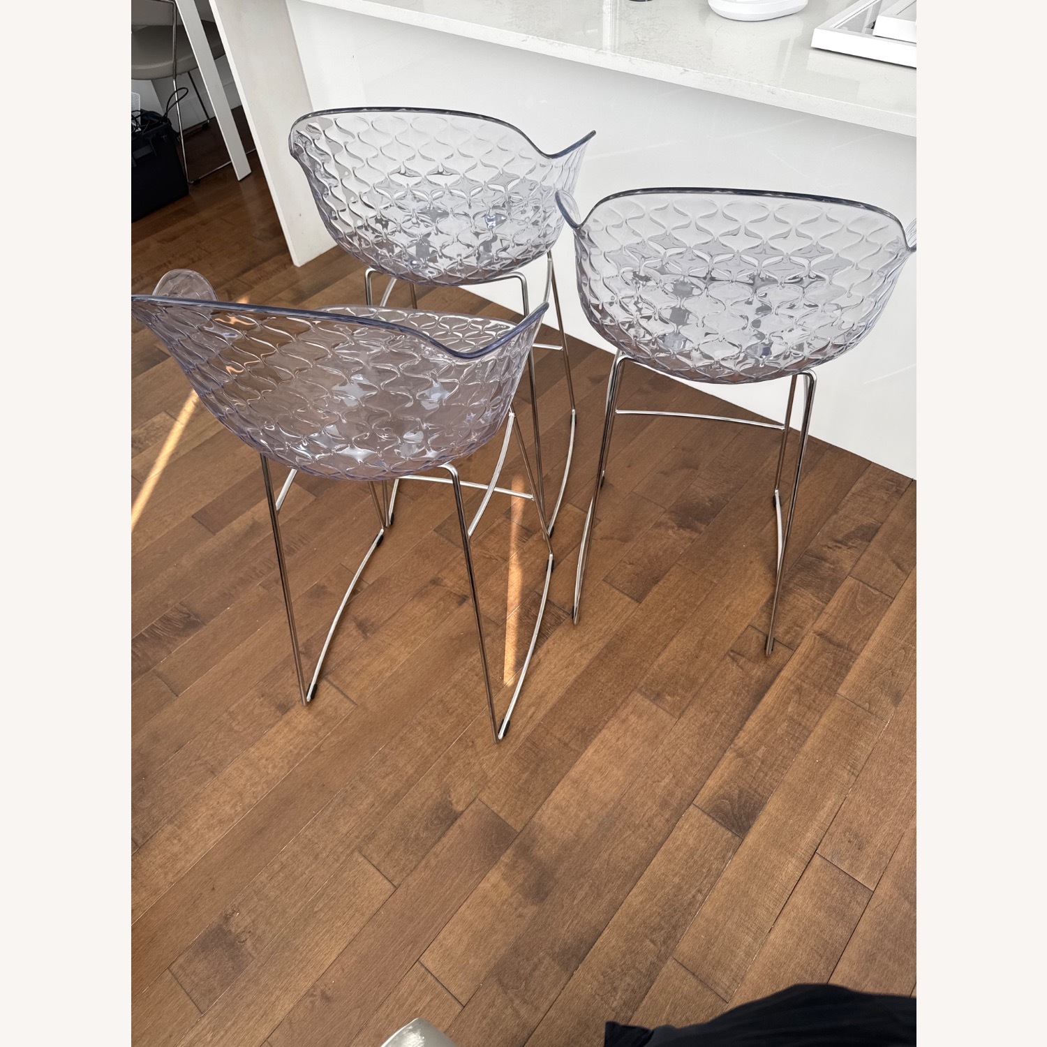Calligaris Saint Tropez Counter Stools x3 - AptDeco