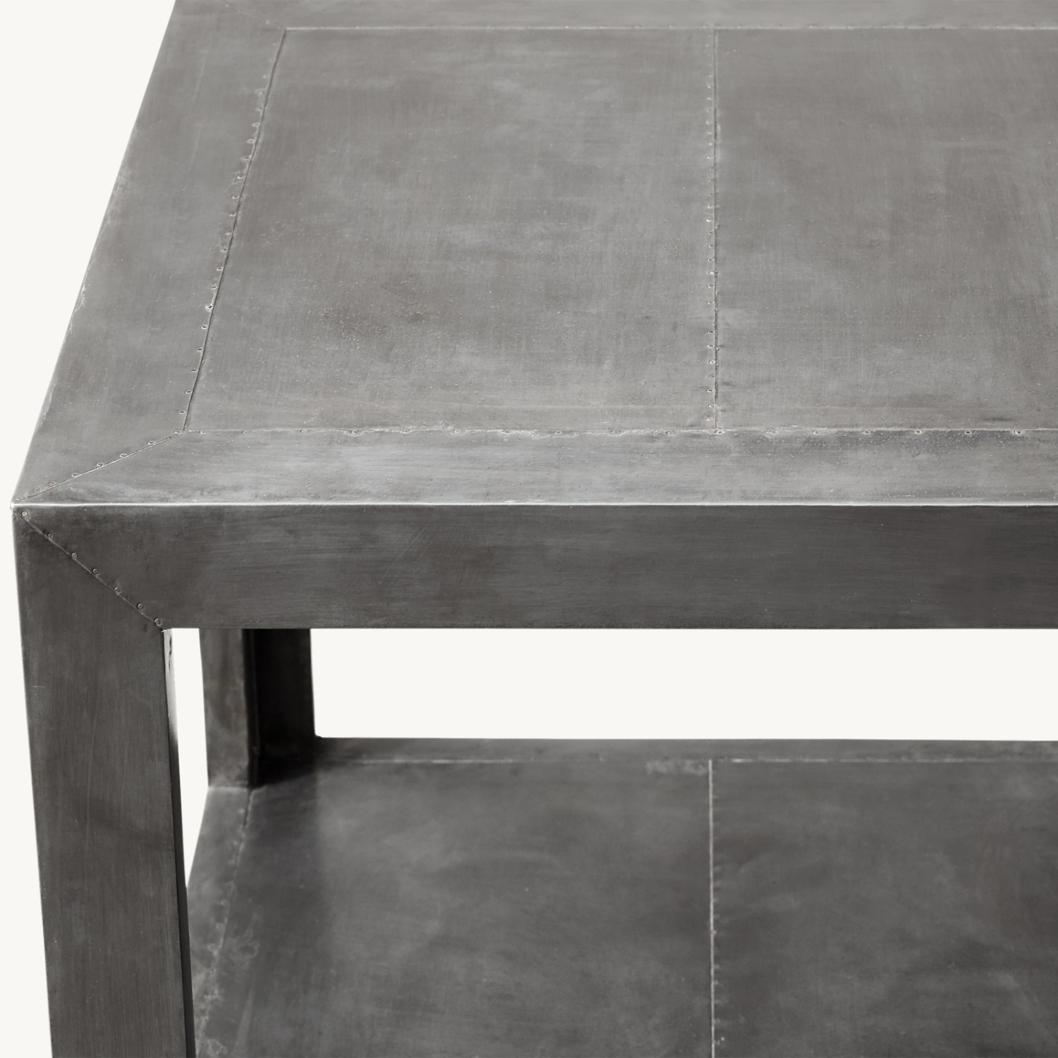 RH La Salle Metal Wrapped Side Tables - Set of Two - AptDeco