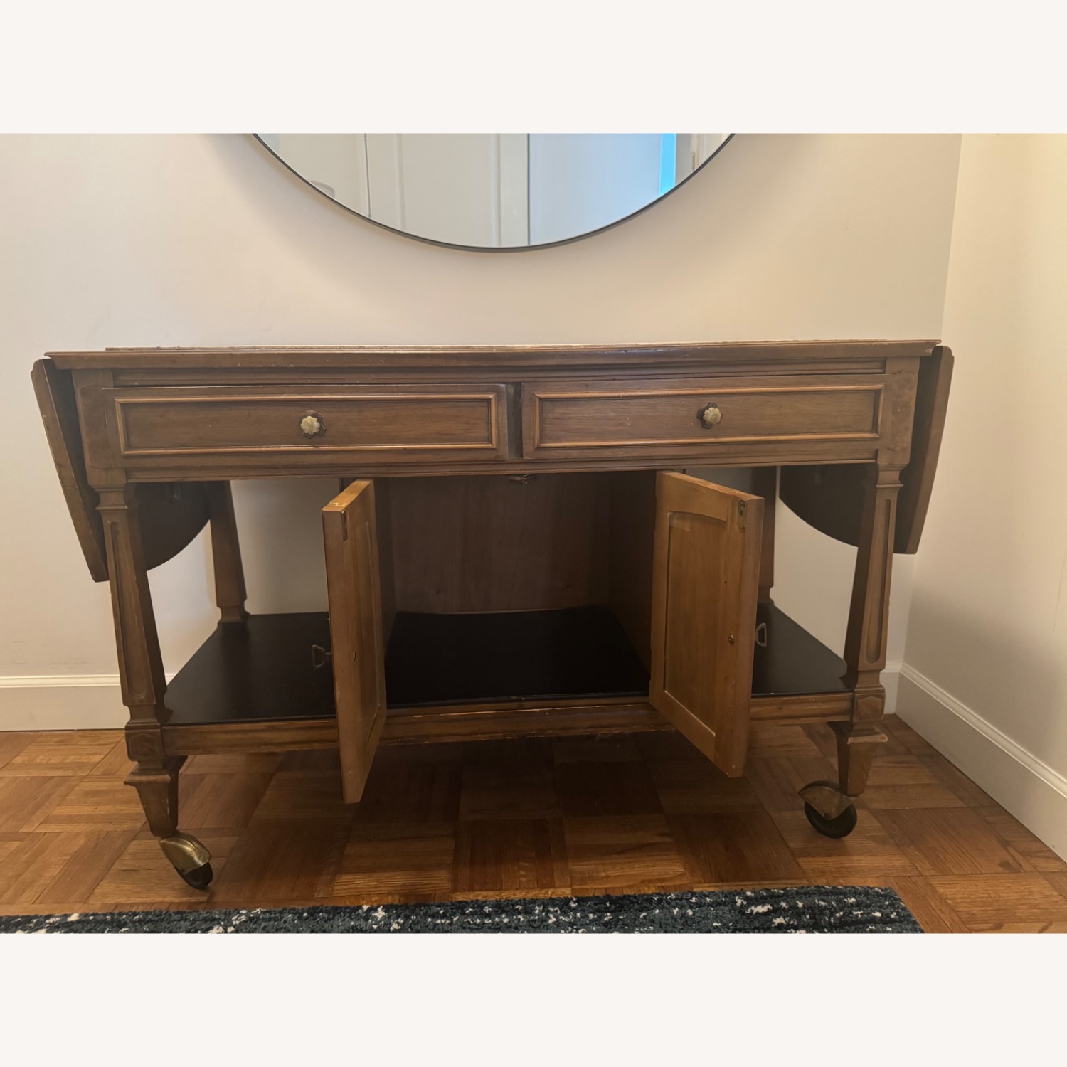 Antique Thomasville Bar Cart - AptDeco