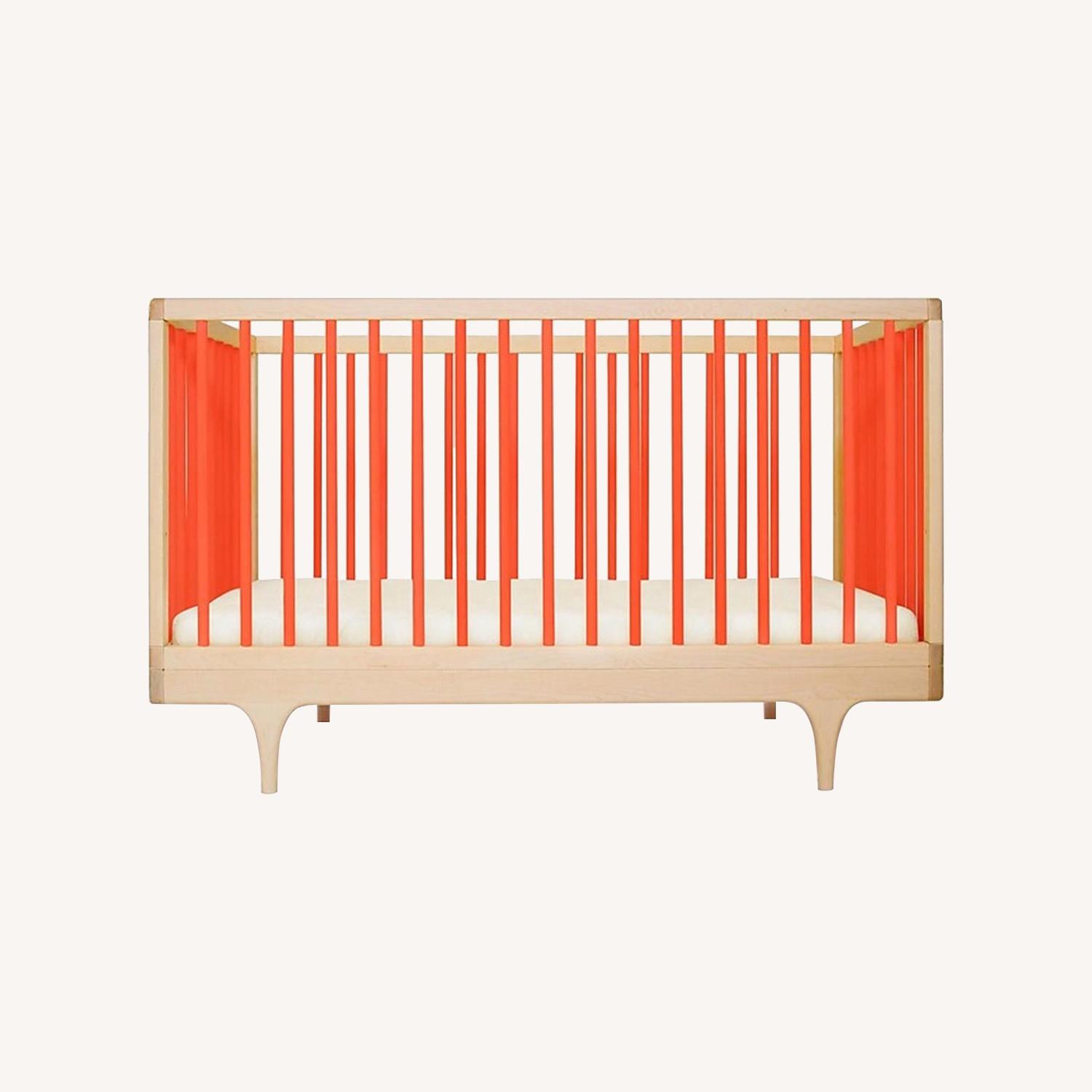 Kalon Caravan Crib - Red - AptDeco