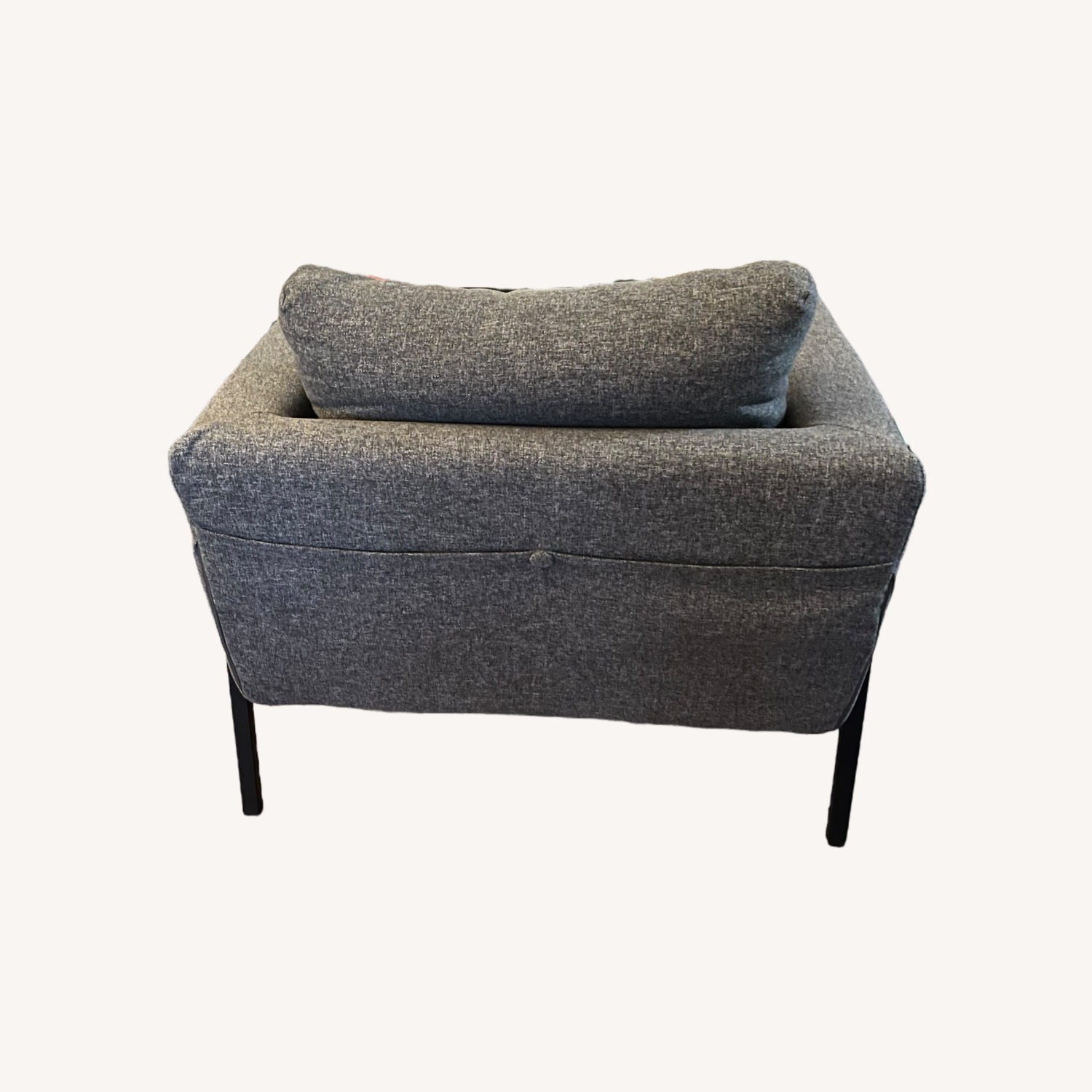 IKEA Koarp Arm Chair Dark Grey - AptDeco