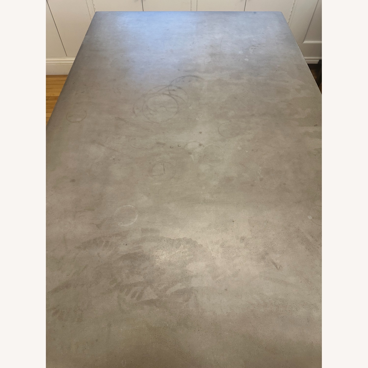 CB2 Fuze Concrete Dining Table - AptDeco