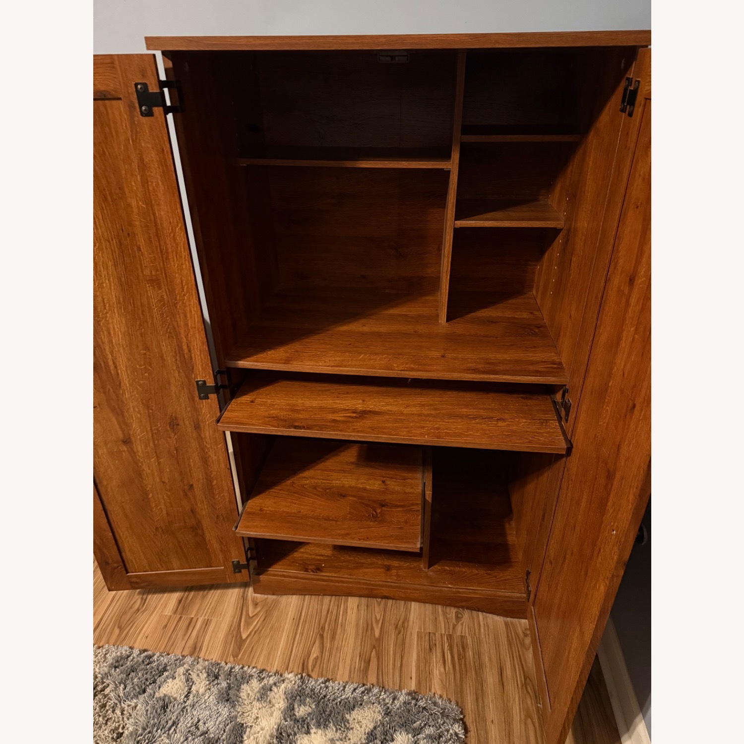 Computer Cabinet/Desk - AptDeco