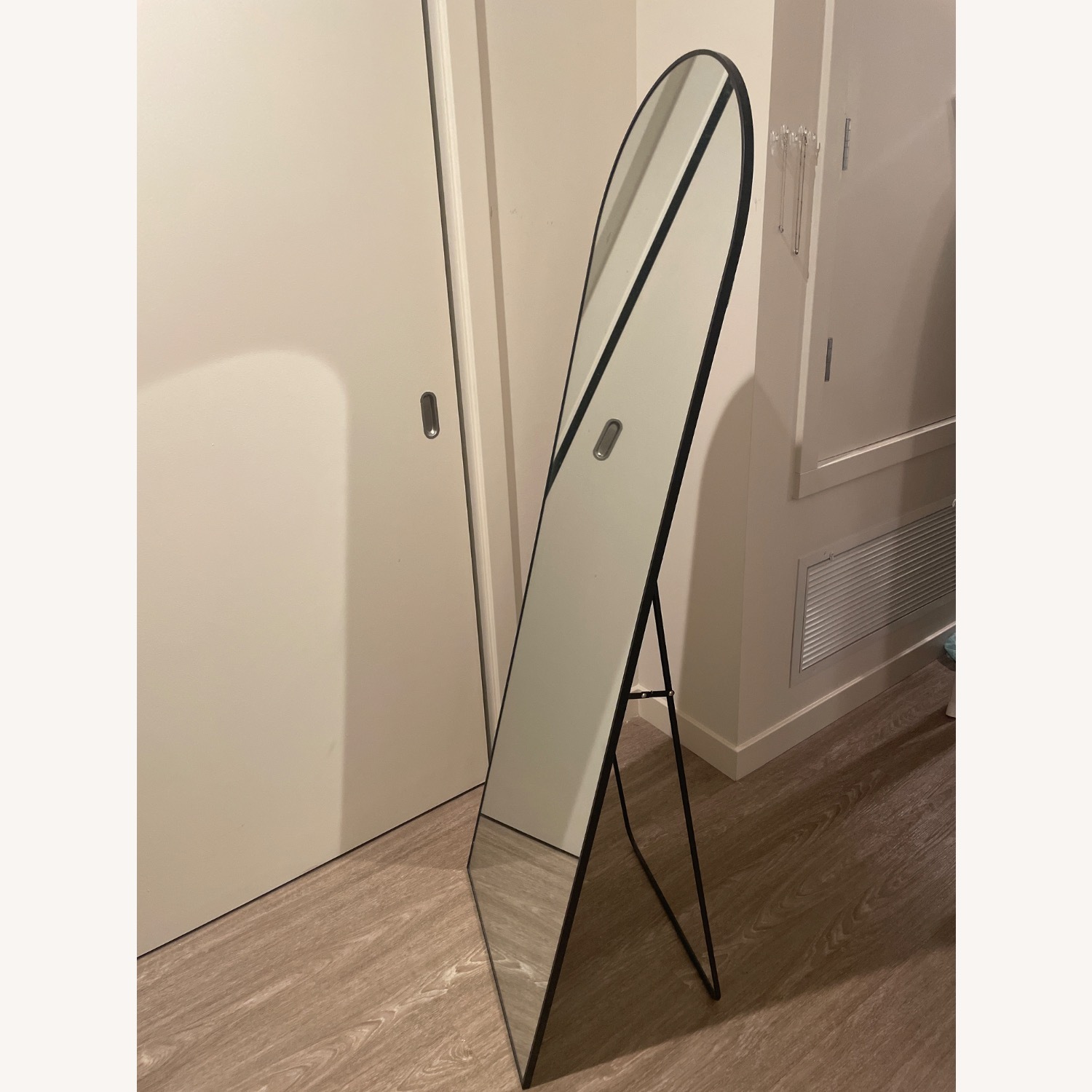 Floor Length Mirror - Black - AptDeco