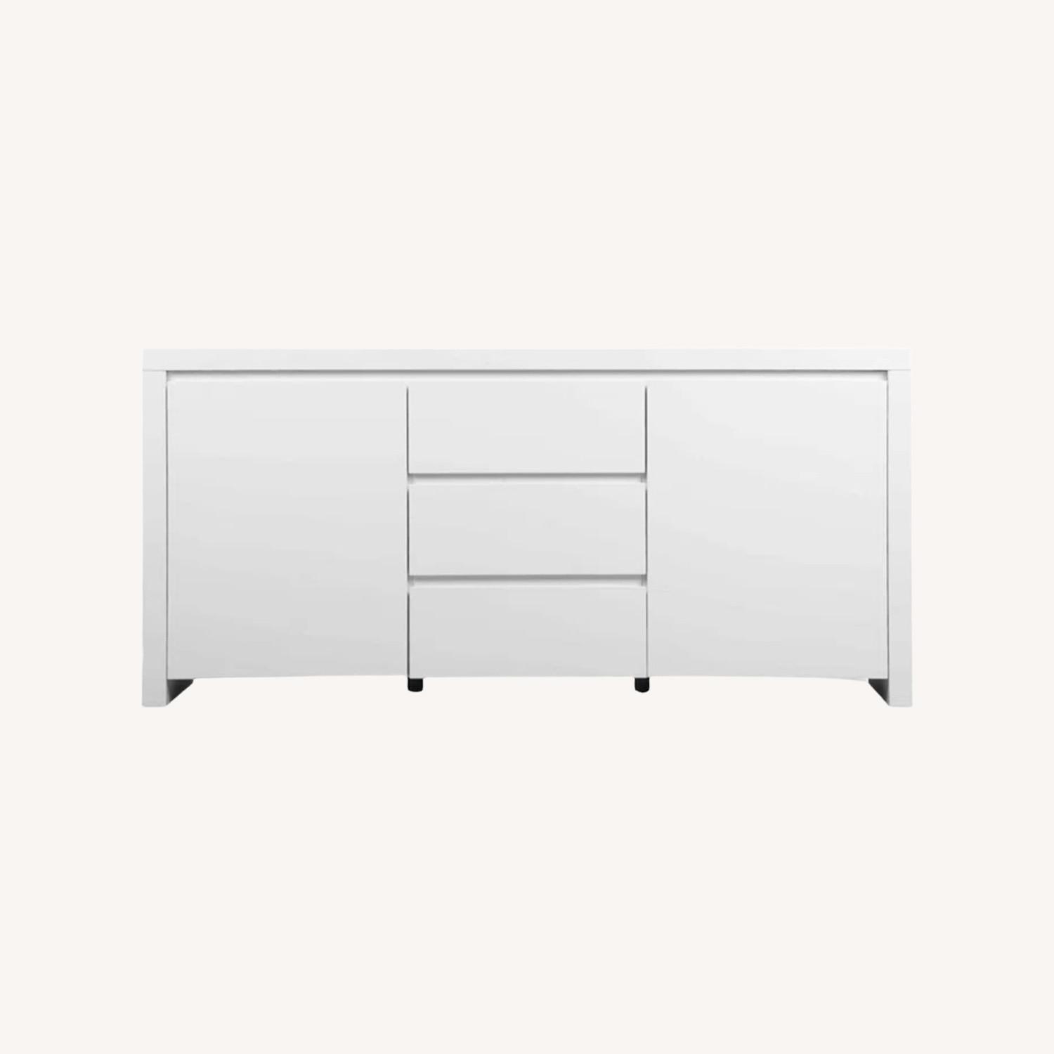 AllModern Large White Sideboard - AptDeco