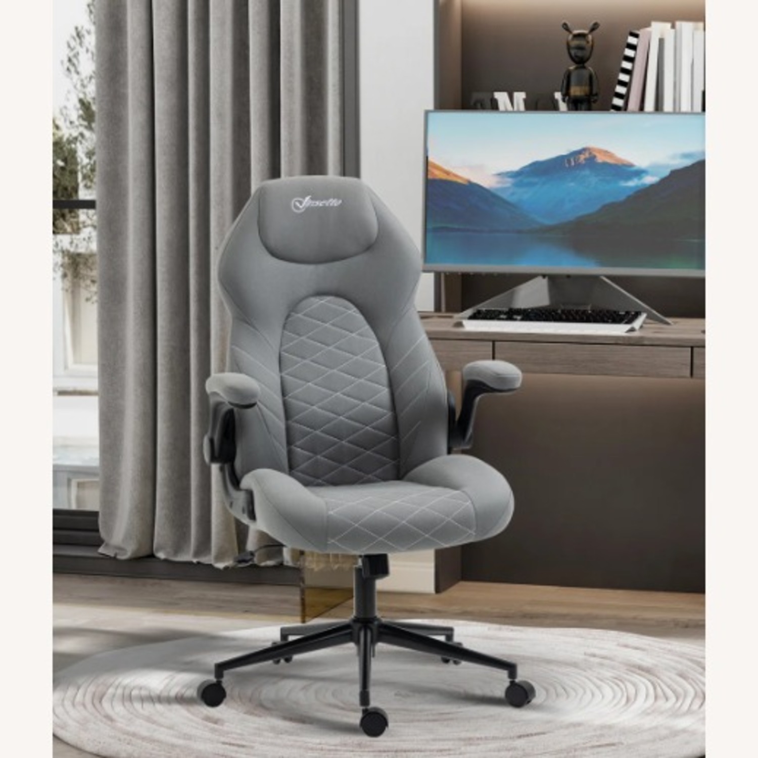 Polyester Office Chair - AptDeco