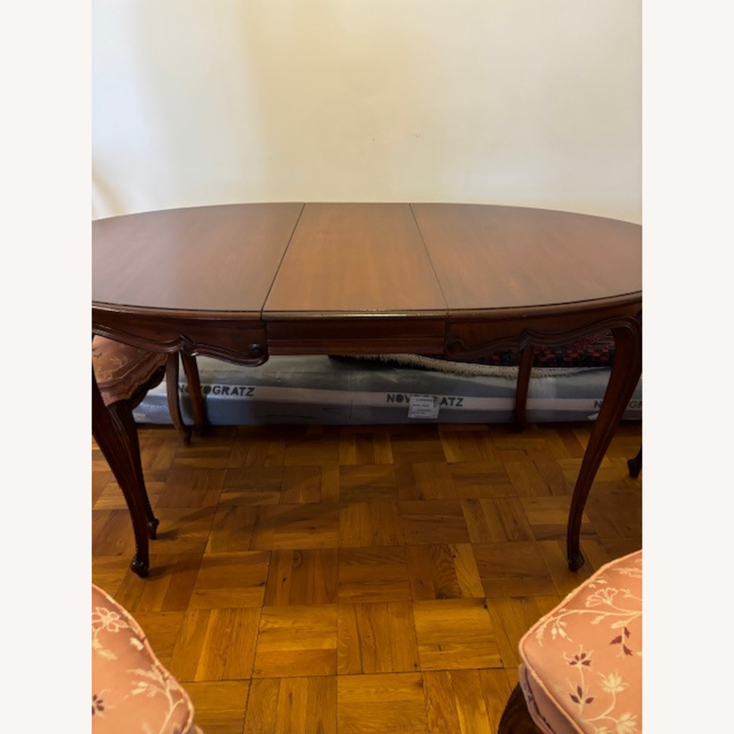 AptDeco Edit Antique Pecan Dining Room Set - AptDeco