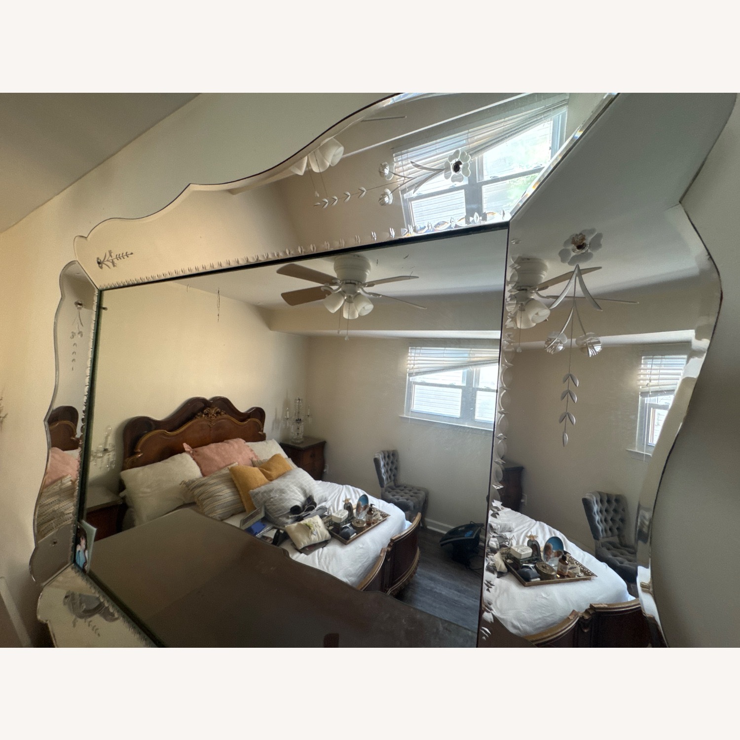 Vintage Ventian Mirror - AptDeco