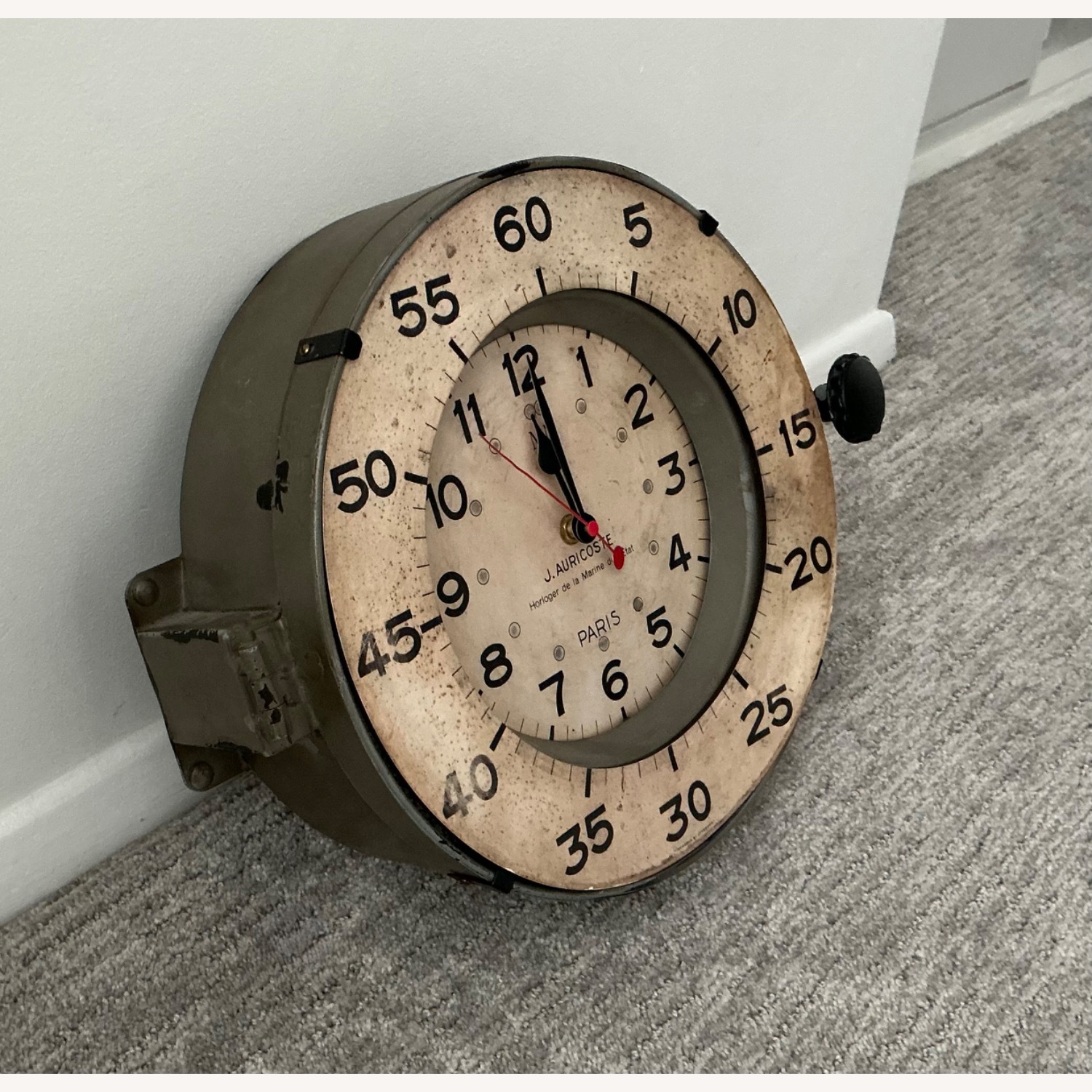 RH French Submarine Clock - AptDeco