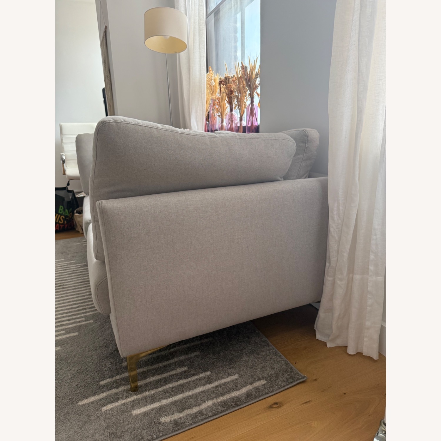 Castlery Adams Gray Sofa - AptDeco