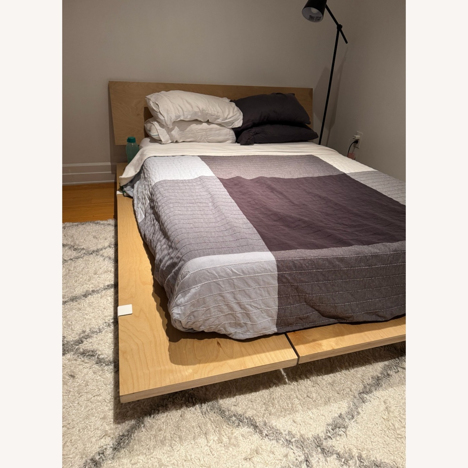Floyd Platform Bed With Headboard - Queen / Full - AptDeco