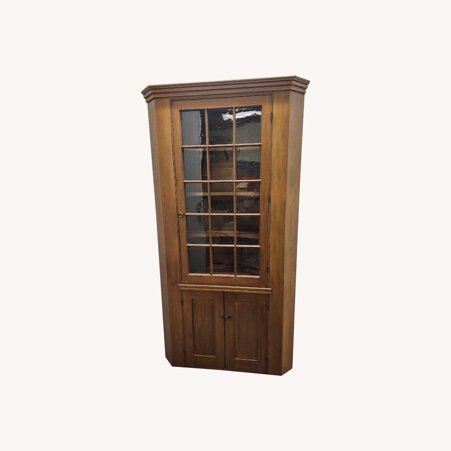 Antique Corner cabinet - AptDeco