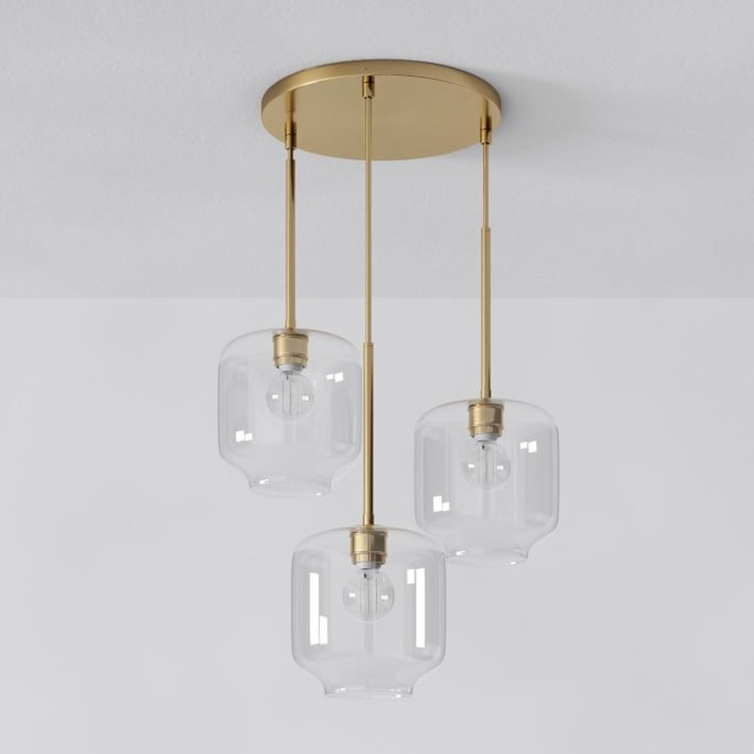 West Elm Adjustable Light Fixture - AptDeco