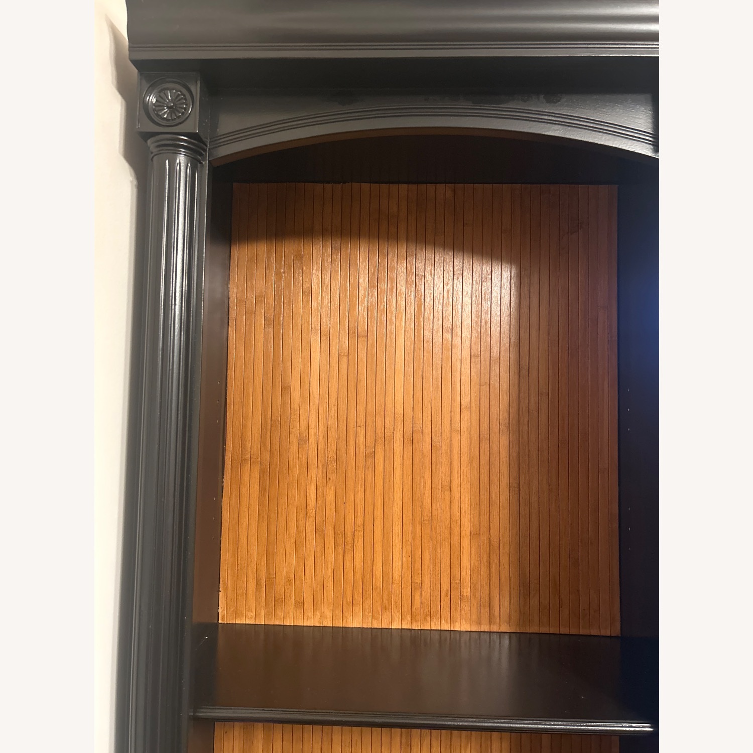 Display Cabinet/ Solid Wood Bookshelf - AptDeco