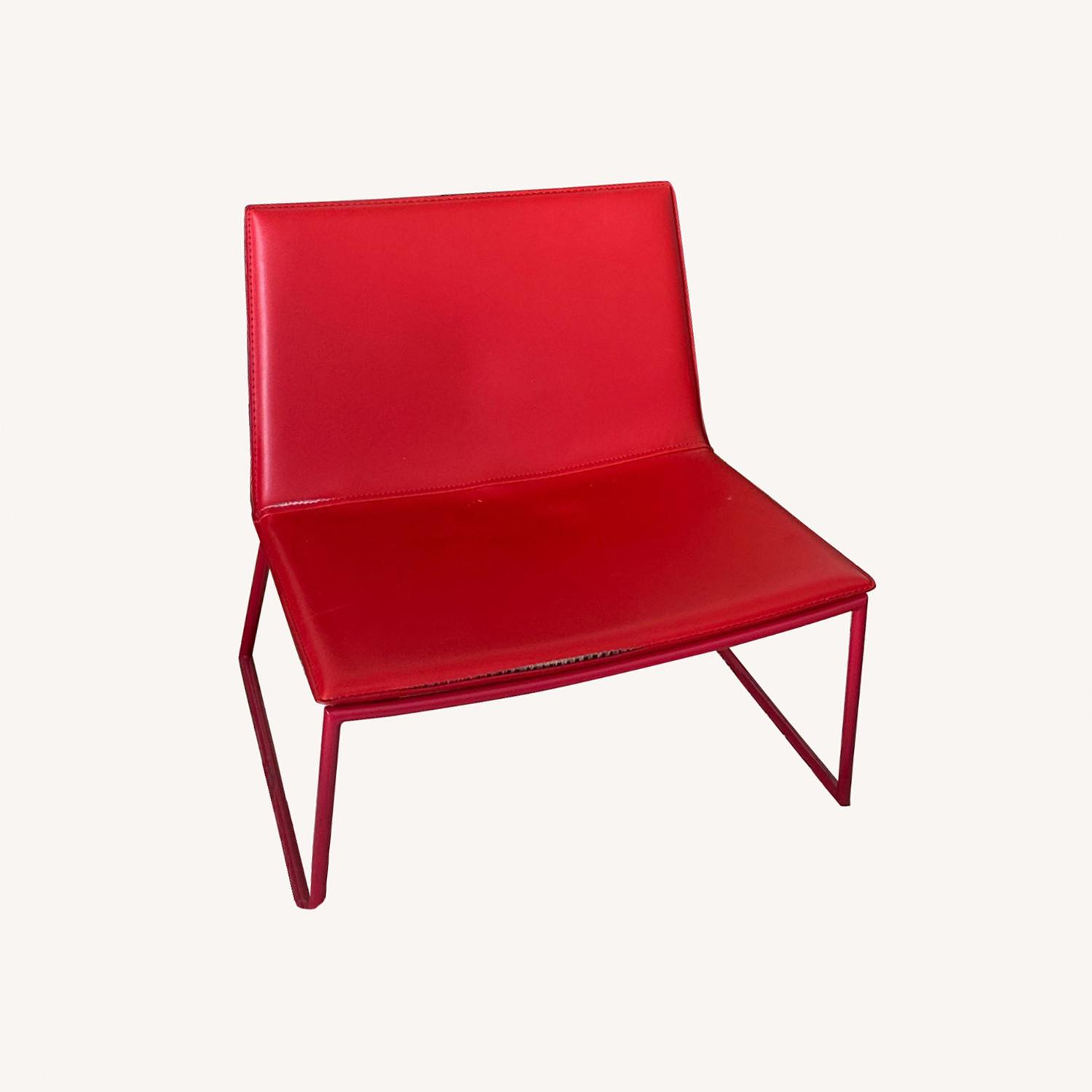 CB2 Triumph Lounge Chairs, Set of 2 - AptDeco