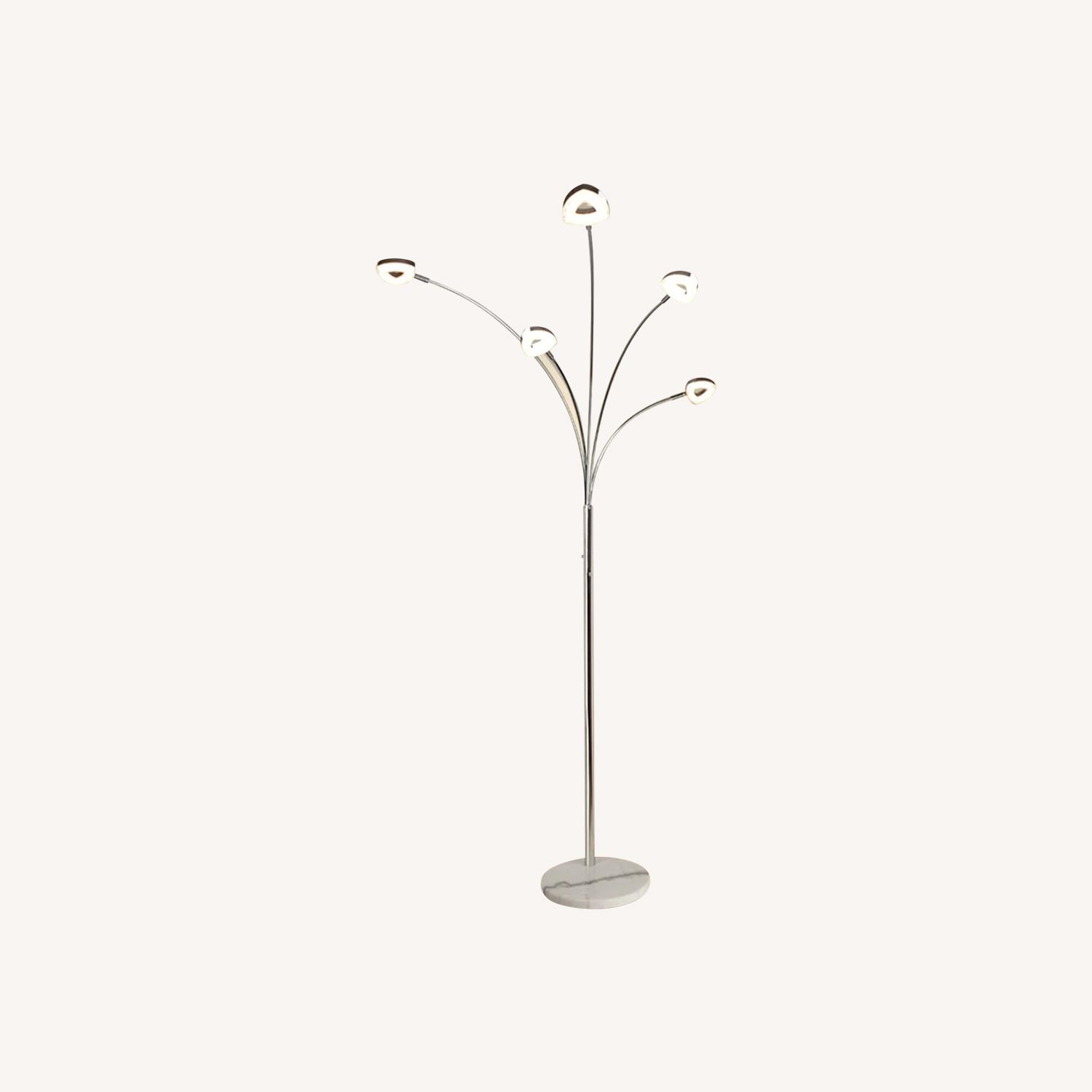 Metallic Standing Table Lamp - AptDeco