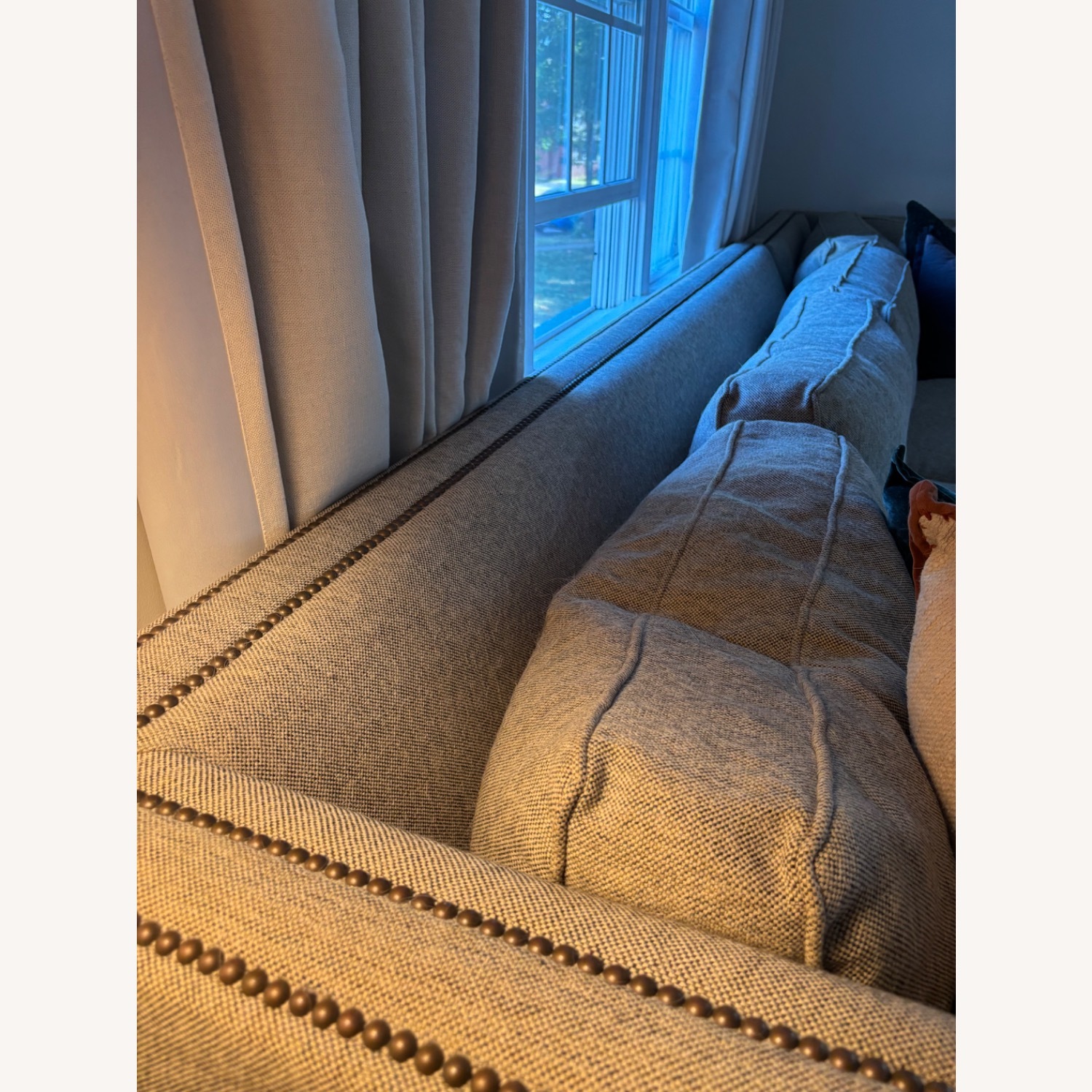 Mitchell Gold + Bob Williams Keaton Nailhead Sectional - AptDeco