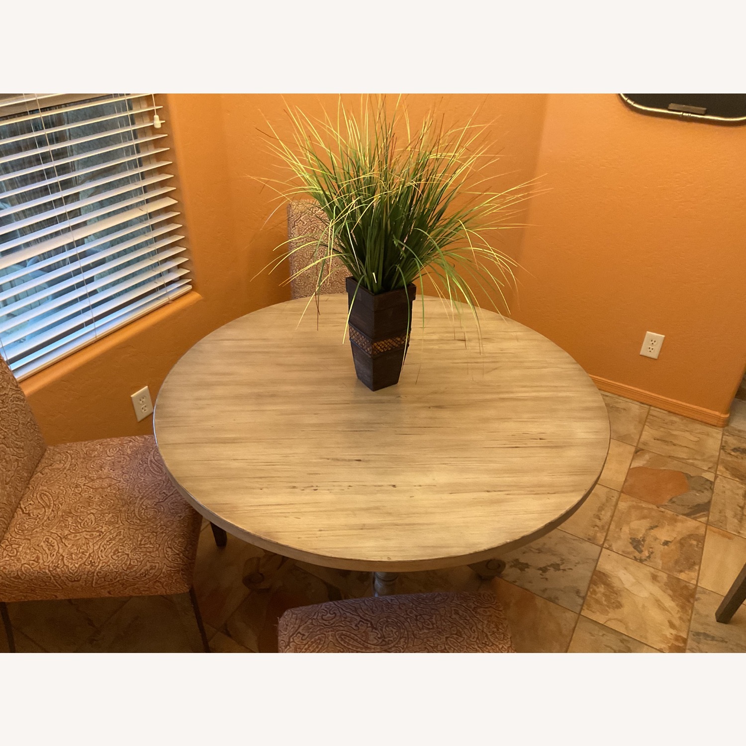 Natural Wood Dining Set - AptDeco