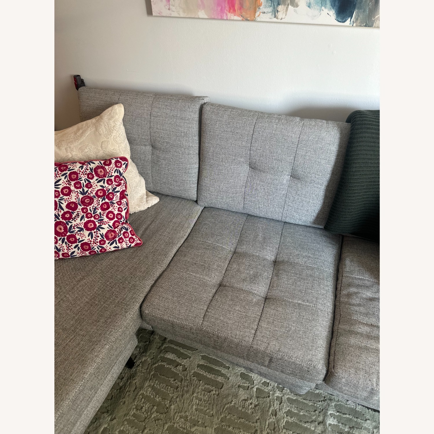 Burrow Nomad Gray Sectional - AptDeco