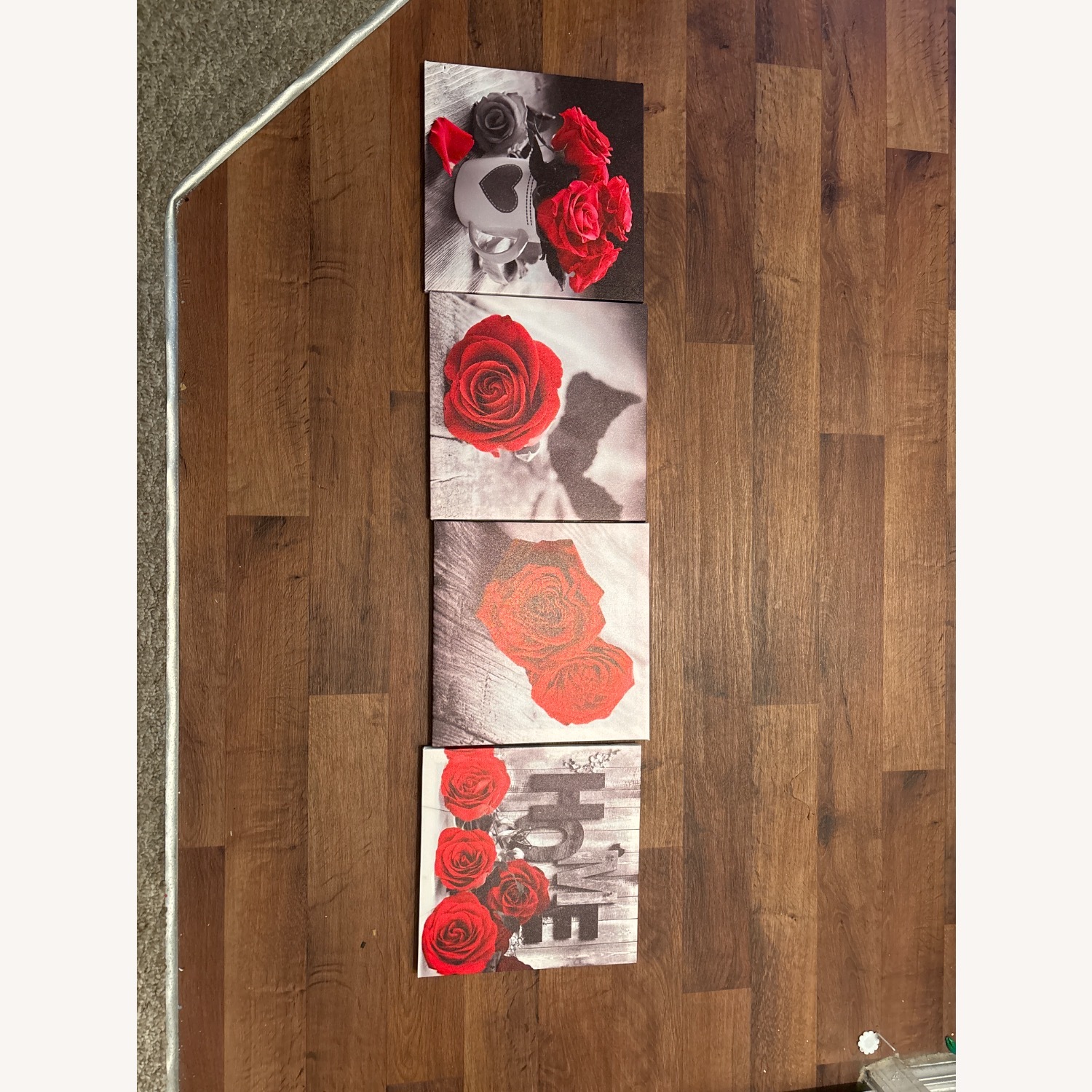 Red Roses Wall Decor - AptDeco