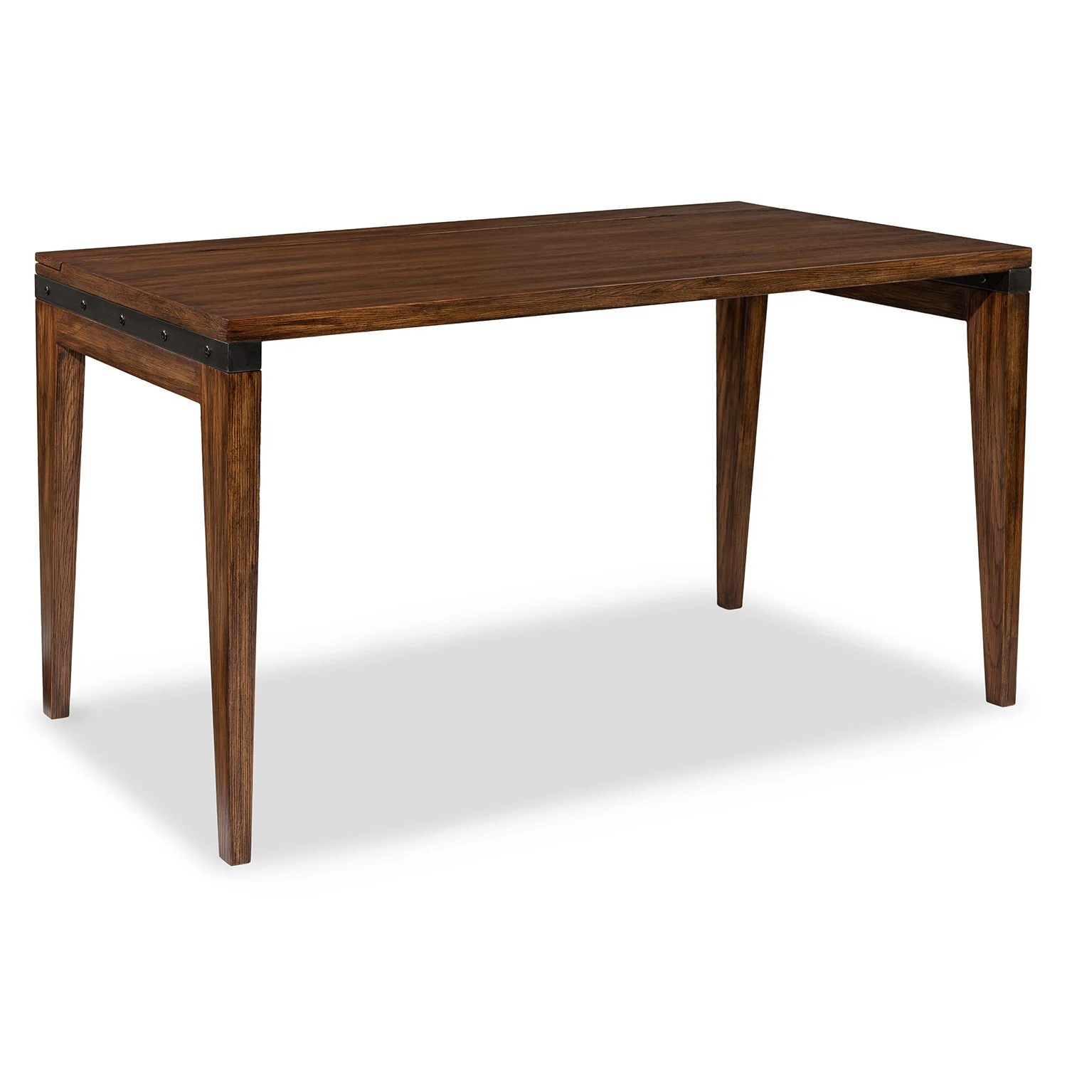 Article Madera 54” Desk Dark Brown Wood Desk - AptDeco