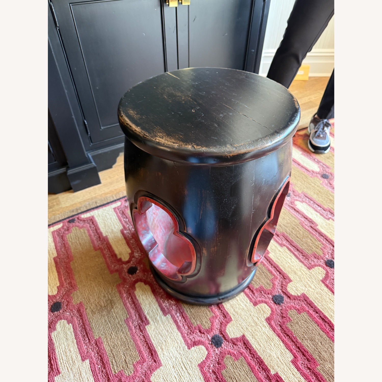 Michael S Smith Jasper Furniture Wood Side Table - AptDeco