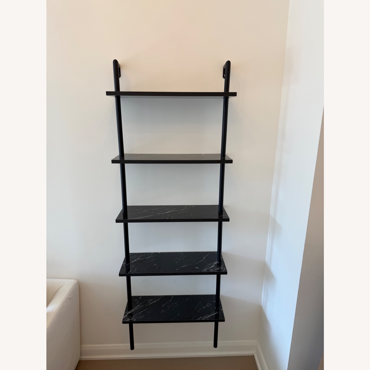Wayfair Black Wall Shelf - AptDeco
