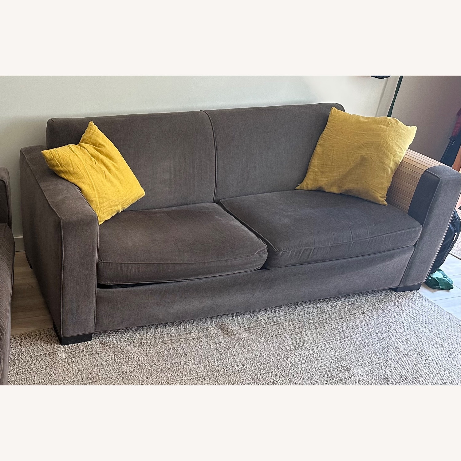 Room & Board Dark Gray Sleeper Sofa - AptDeco