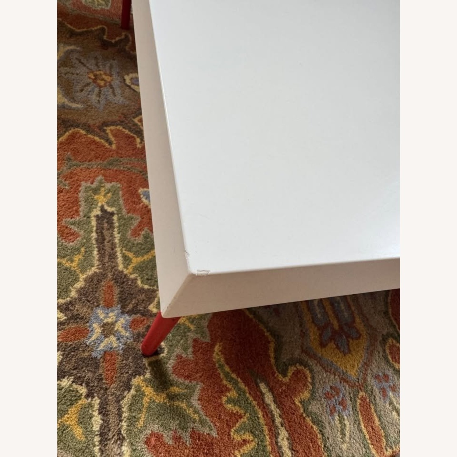 White Prostoria Segment Coffee Table - AptDeco