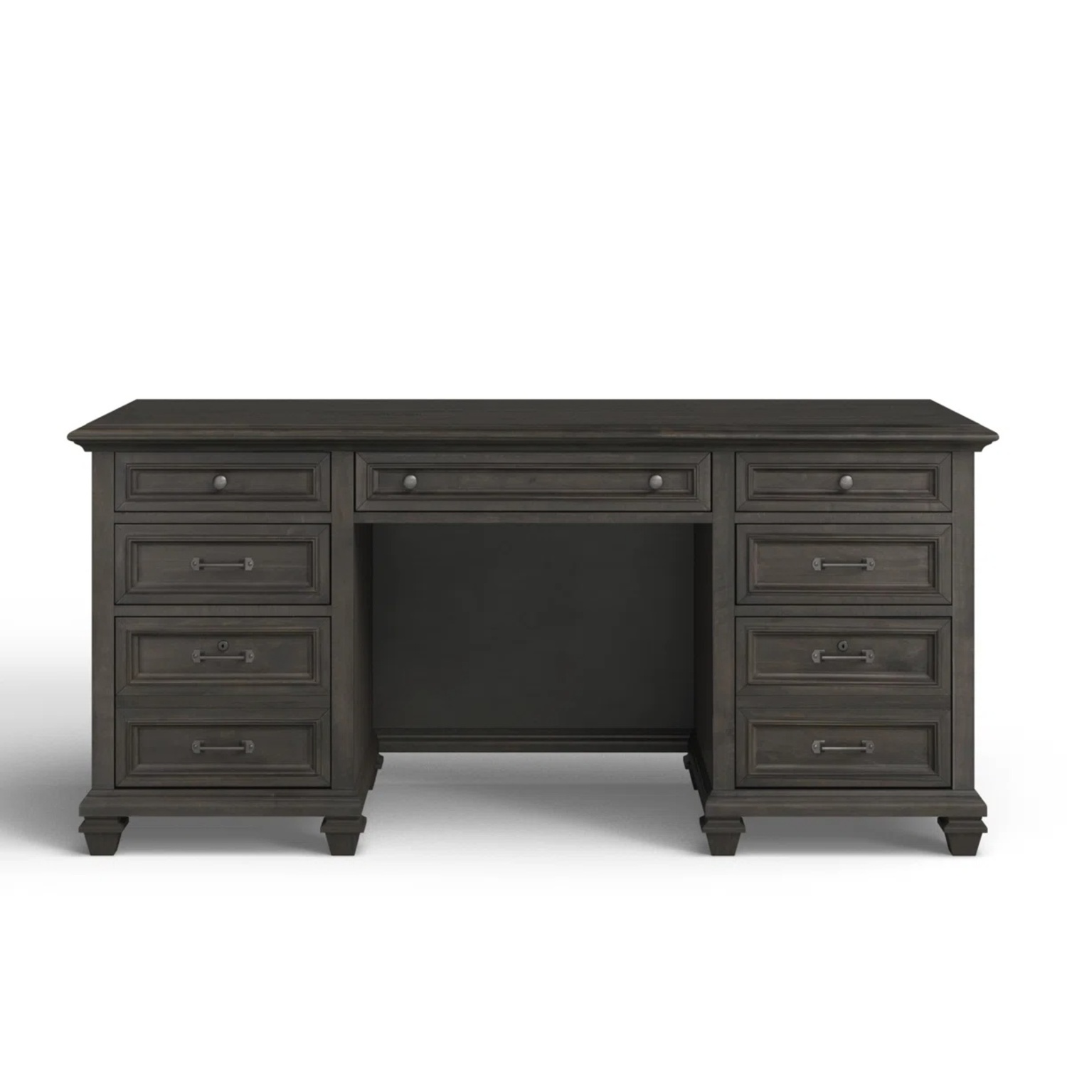 Birch Lane Kerey Light Gray Desk - AptDeco