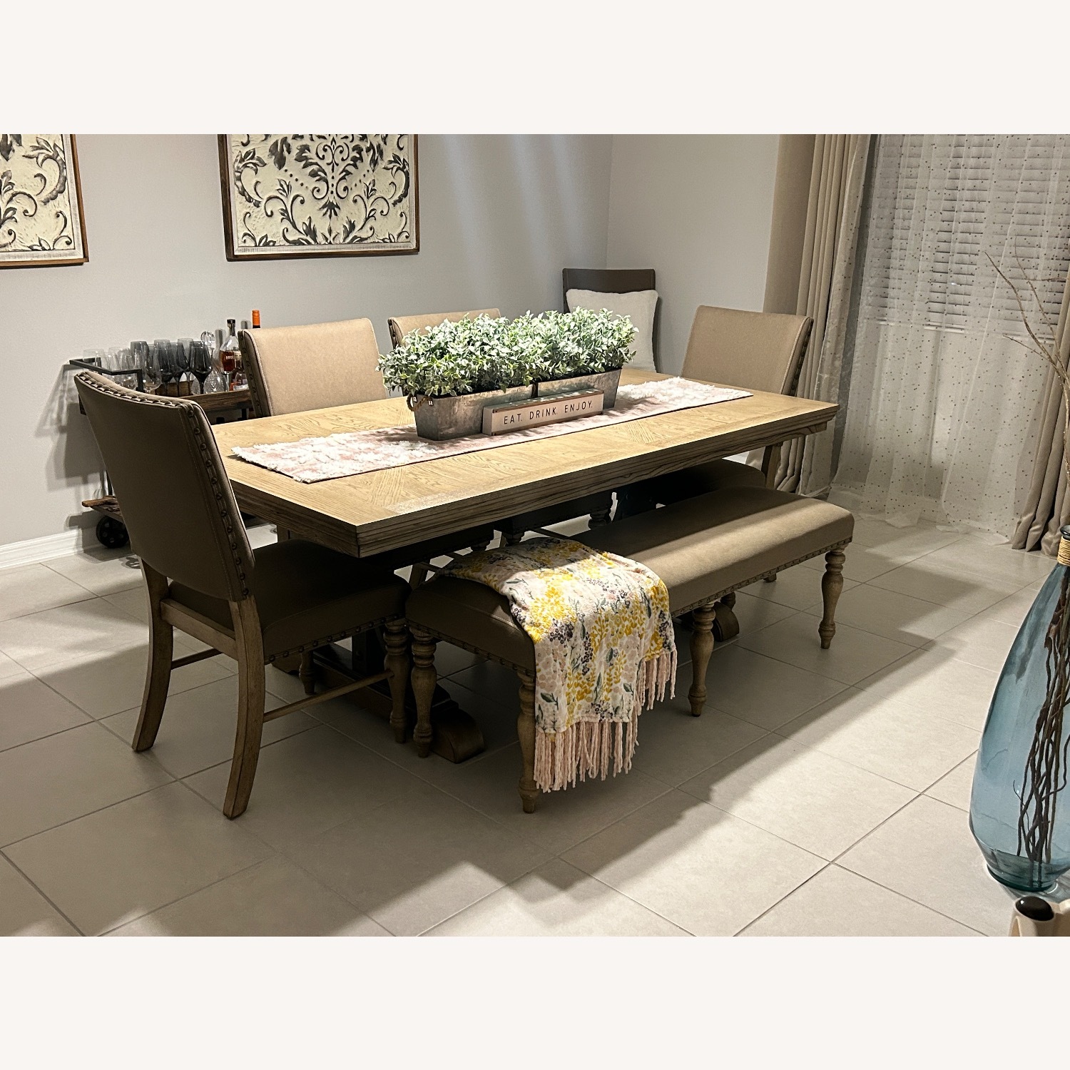 Rooms To Go Light Brown Dining Sets - AptDeco