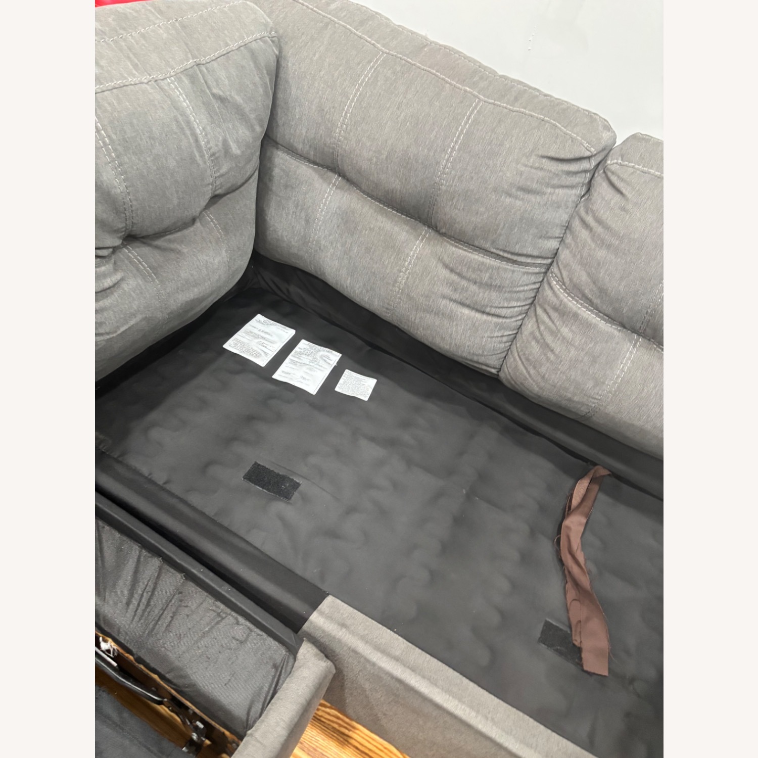 Ashley Furniture Dark Gray Sleeper Sofa - AptDeco