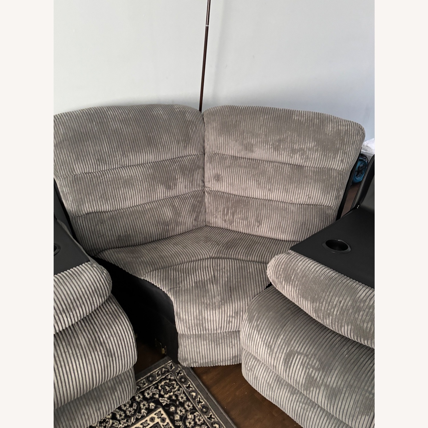 Ashley Furniture Dark Gray 3+ Piece Sectional - AptDeco