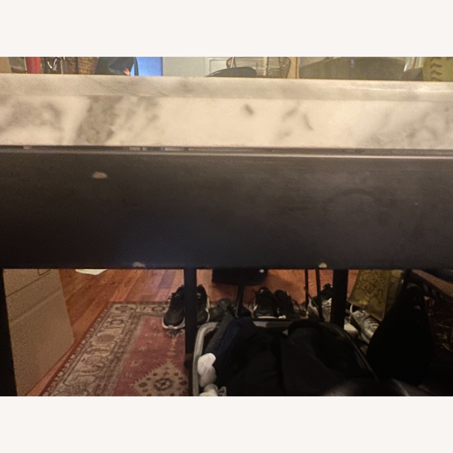 Crate & Barrel Parsons Bar Dining Table - AptDeco