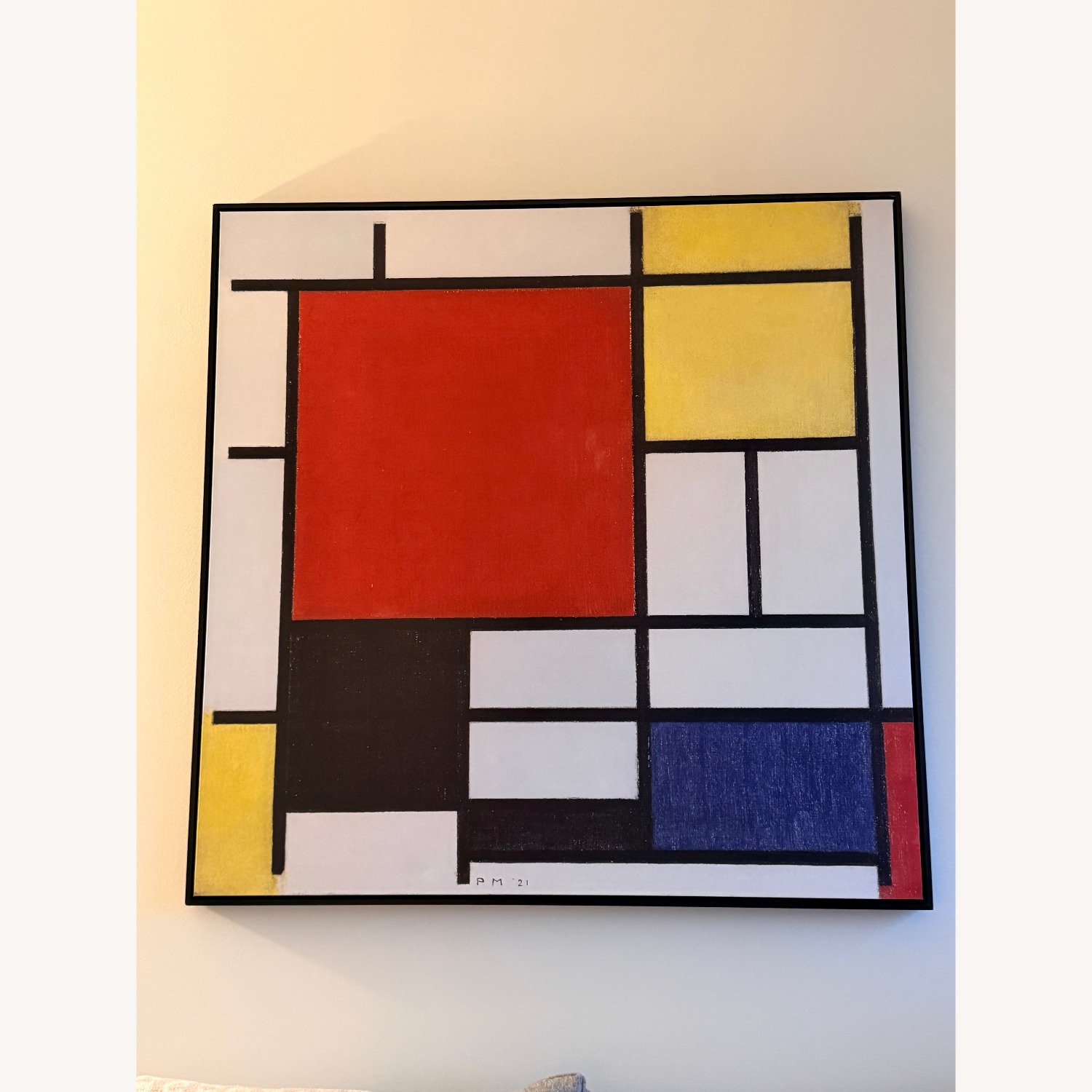 Piet Mondrian Wall Art - AptDeco