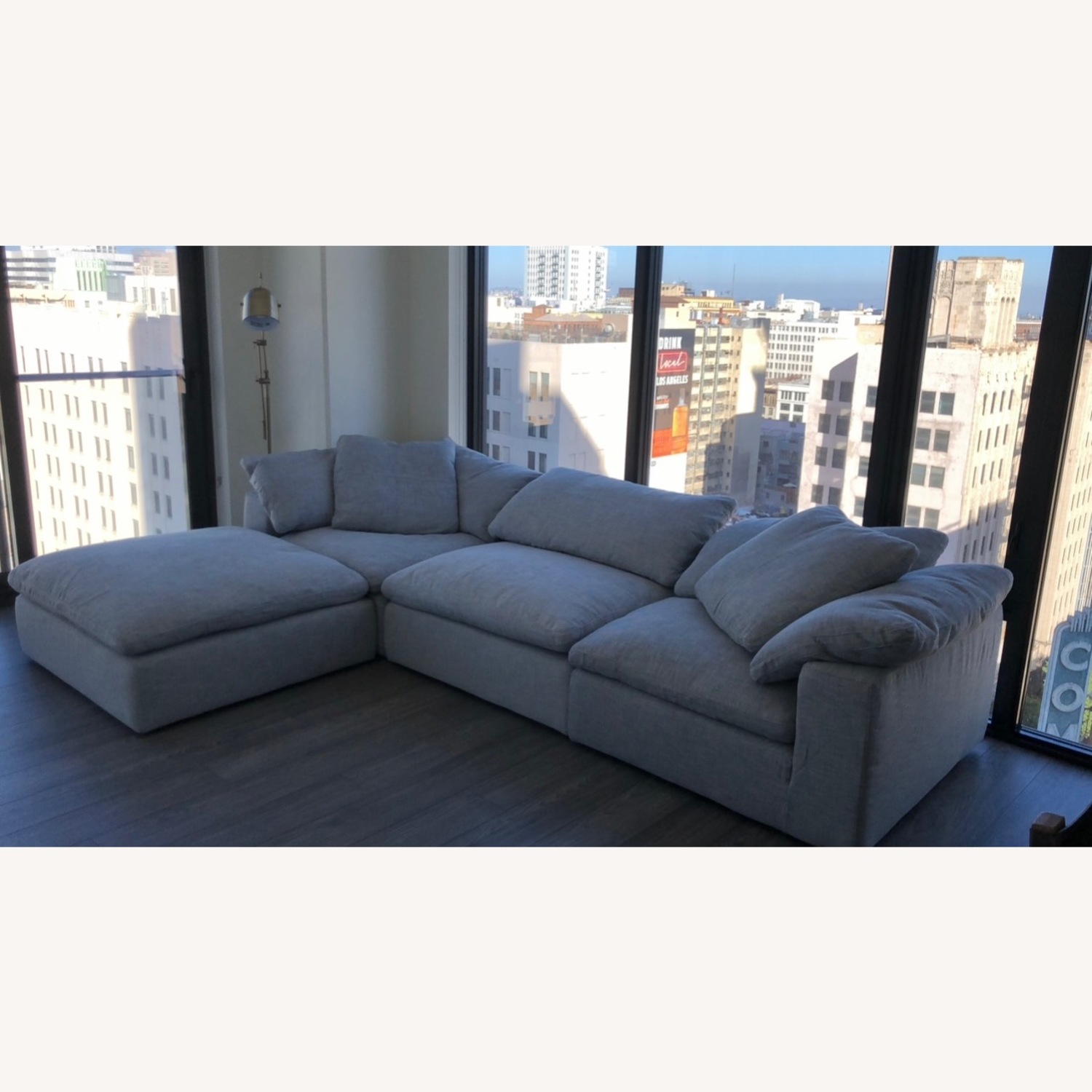 Restoration Hardware Cloud Luxe Perennials 3+ Piece Sectional - AptDeco