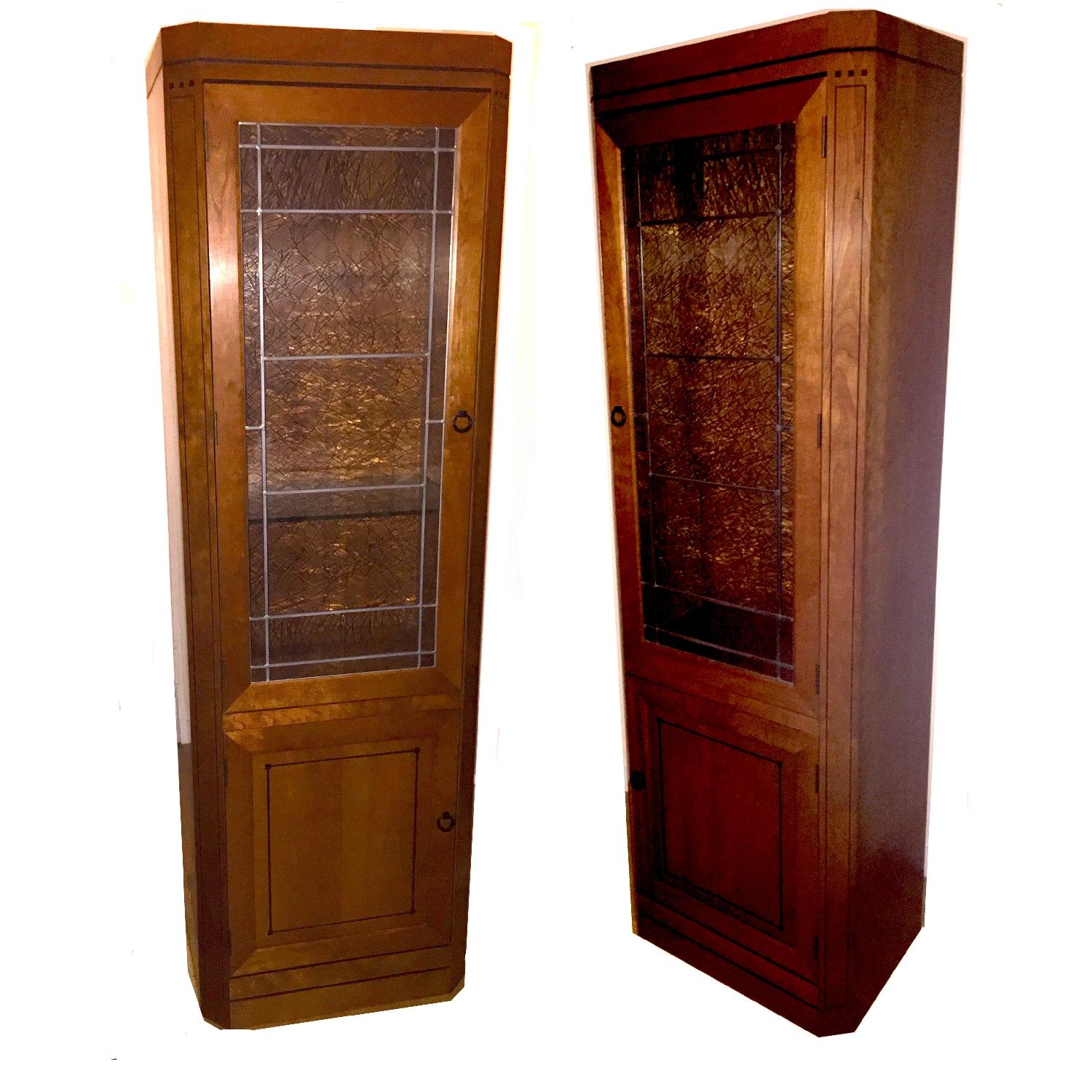 Stickley Display Cabinets - AptDeco