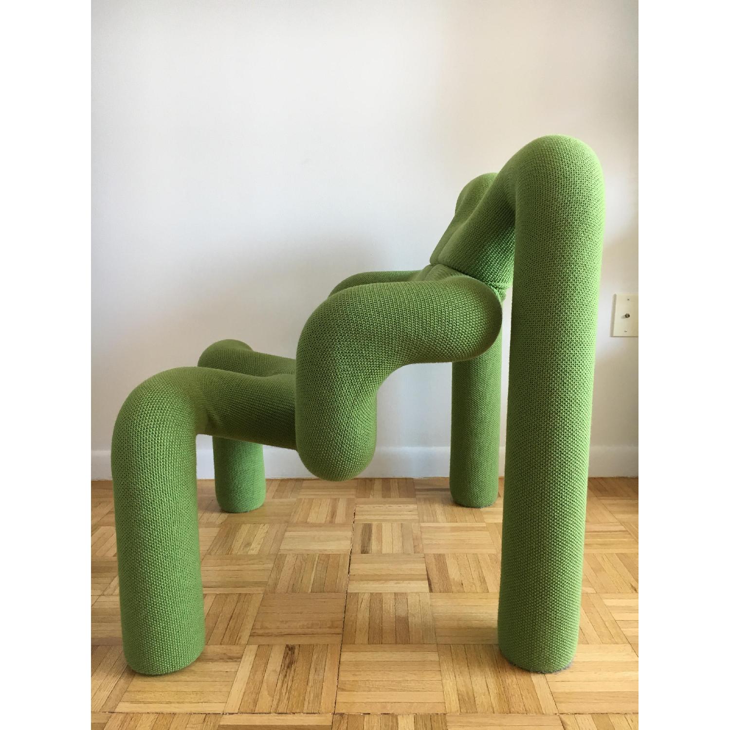 Terje Ekstrom Ekstrem Lounge Chair in Green - AptDeco