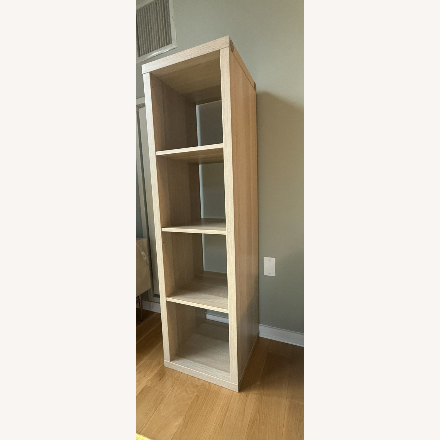 IKEA Kallax Natural Wood Media Storage - AptDeco