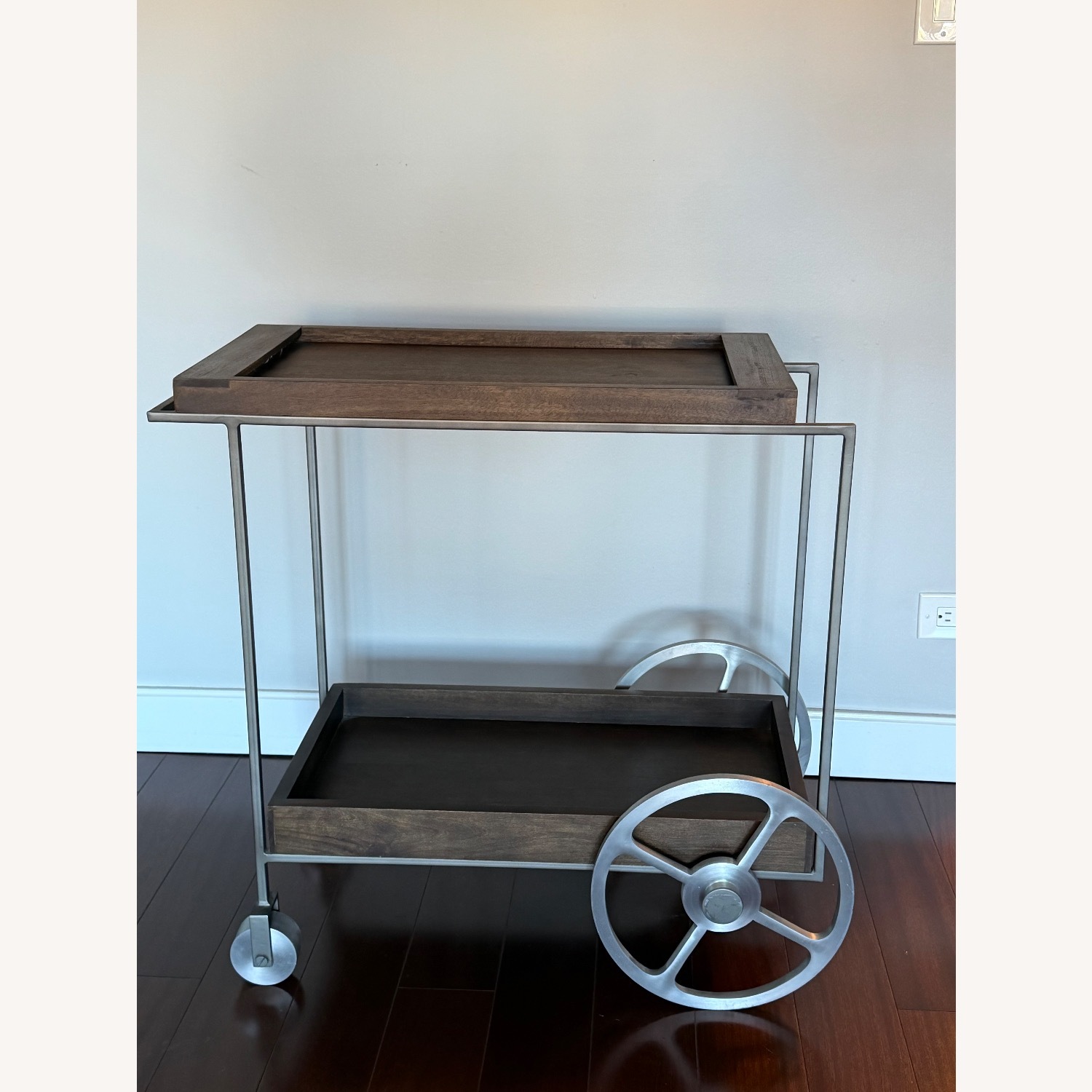 Industrial Modern Bar Cart - AptDeco