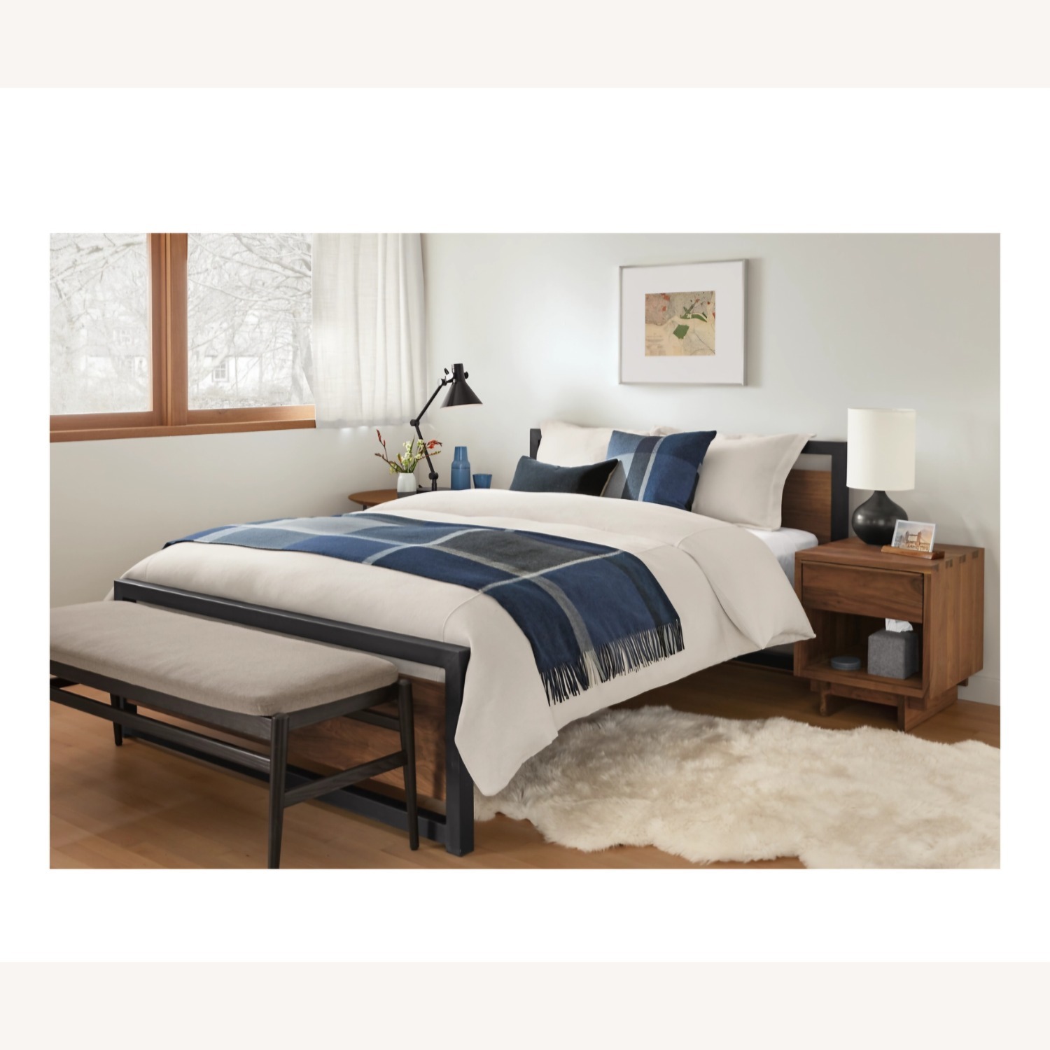 Room and Board Piper Queen Bed Frame - AptDeco