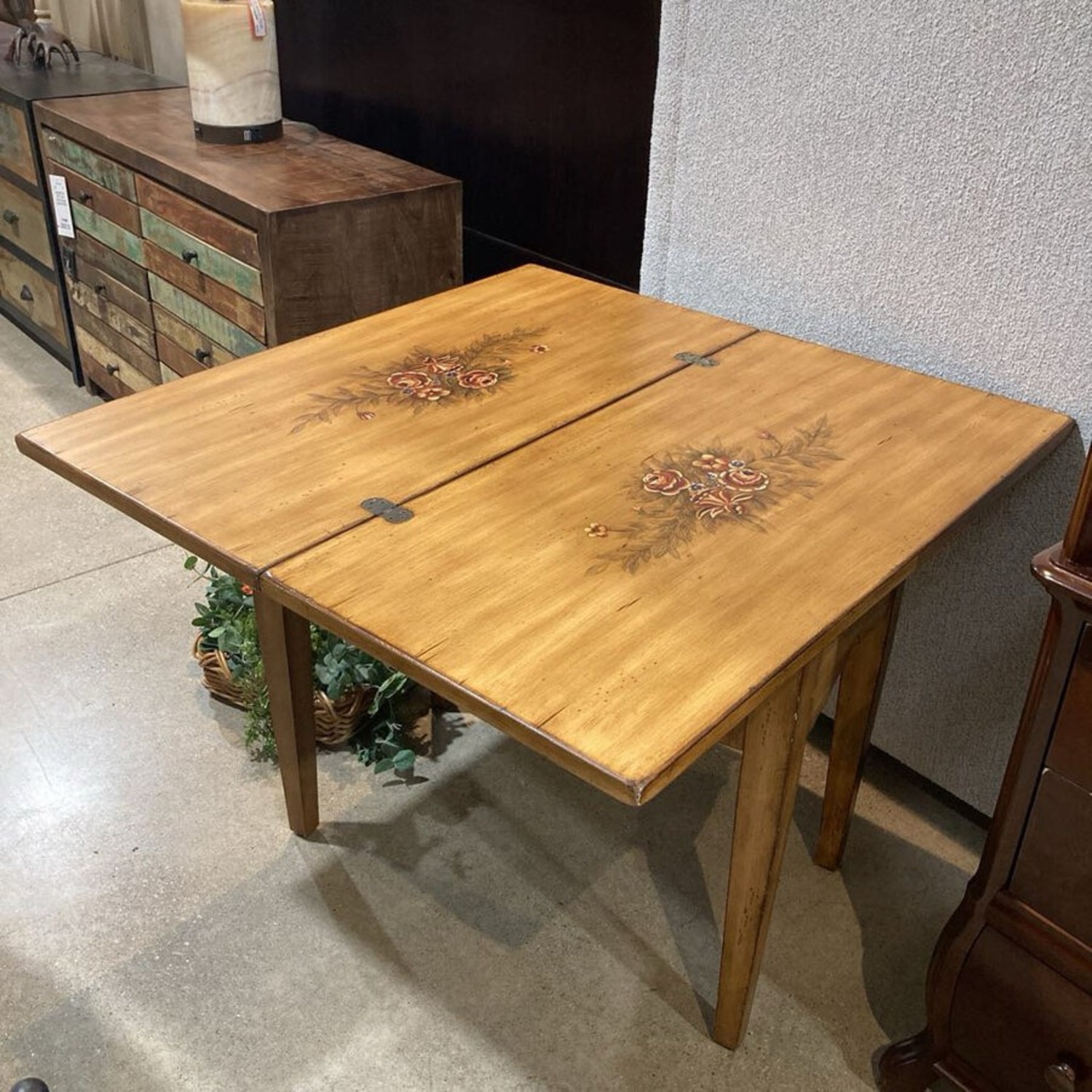 Rotating Flip Top w Single Drawer Furniture - AptDeco