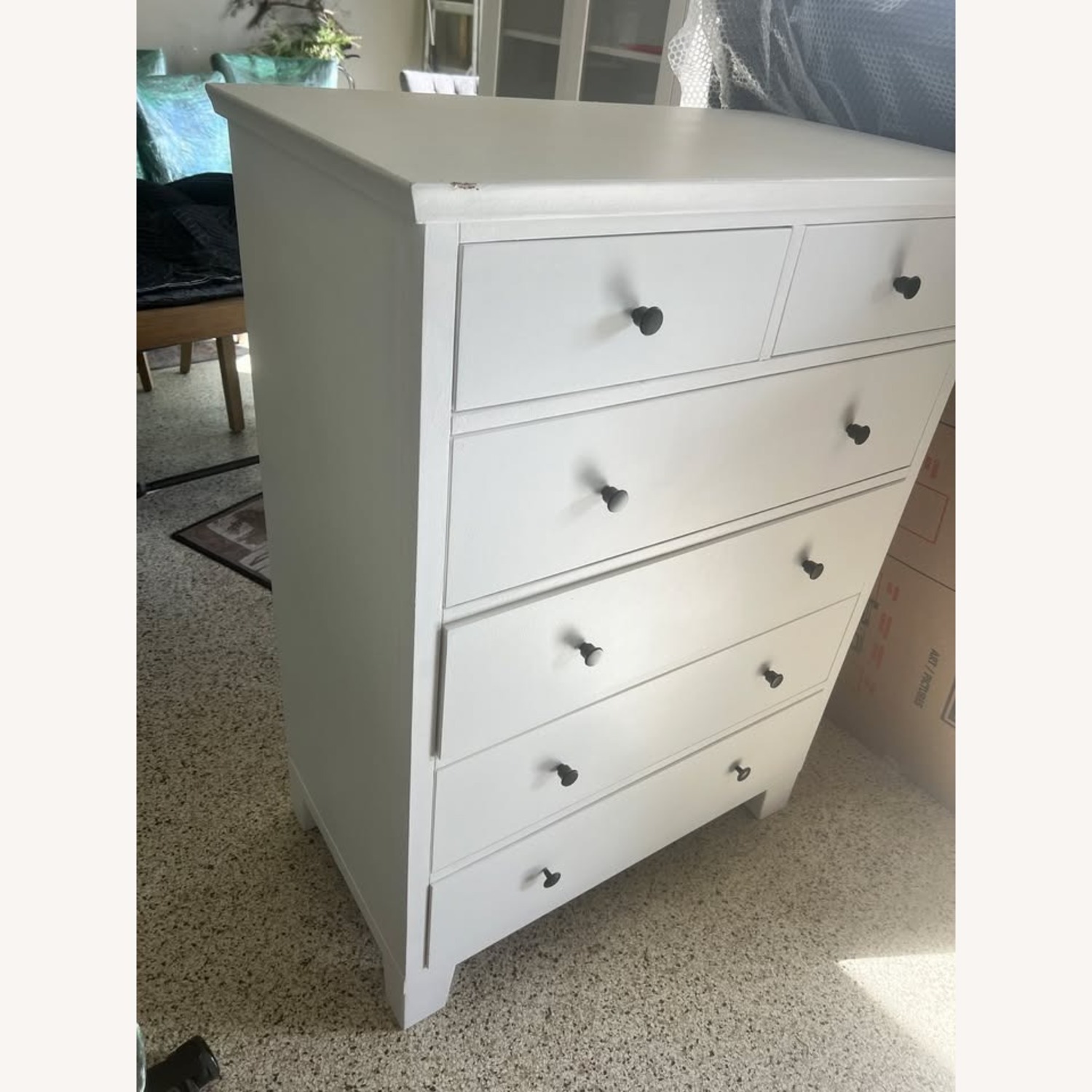 Pottery Barn Valencia White Wood Dressers - AptDeco