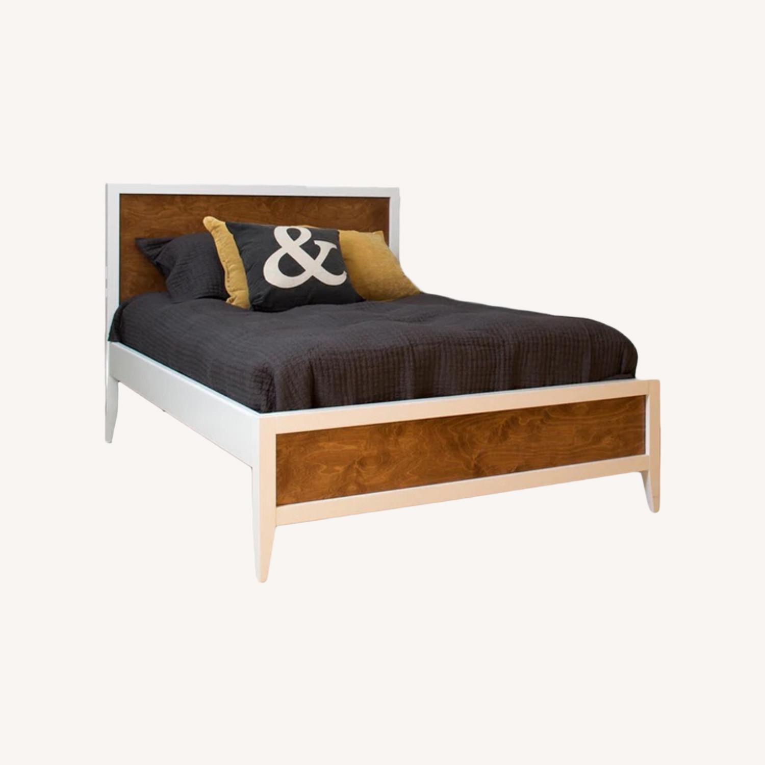 Newport Cottages Devon White Wood Twin Bed - AptDeco