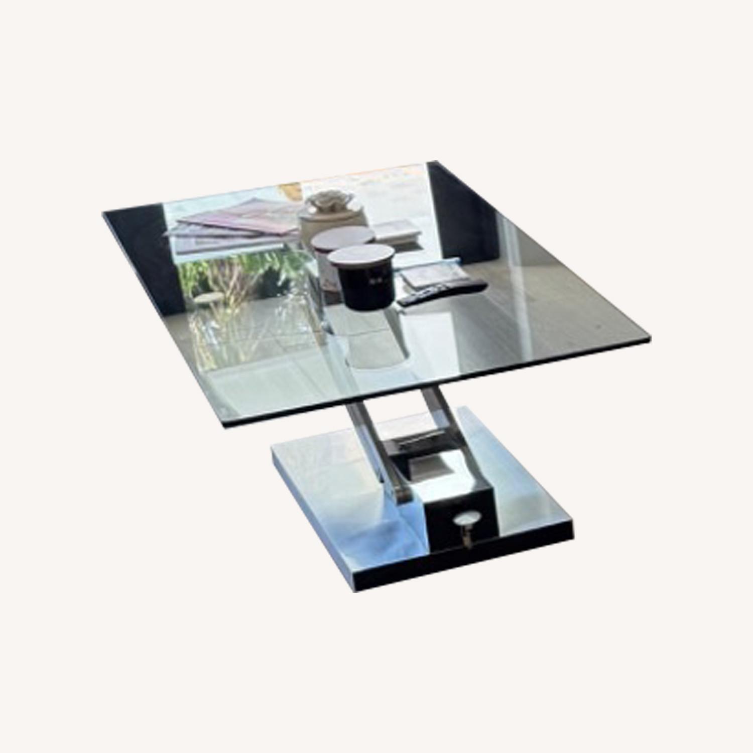 Scan Design Furniture Transparent Coffee Table - AptDeco