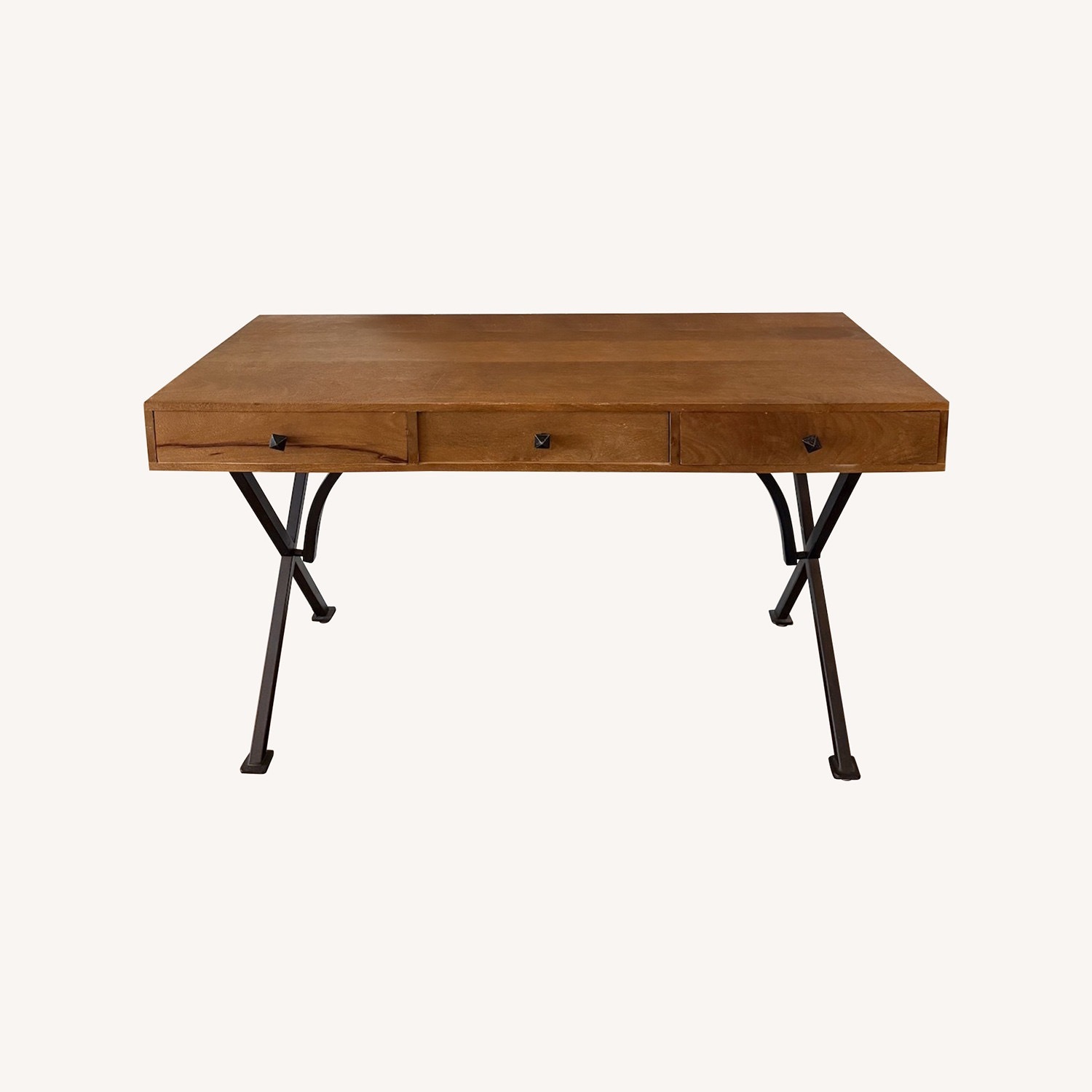 Pier 1 Imports Metro Java Desk - AptDeco