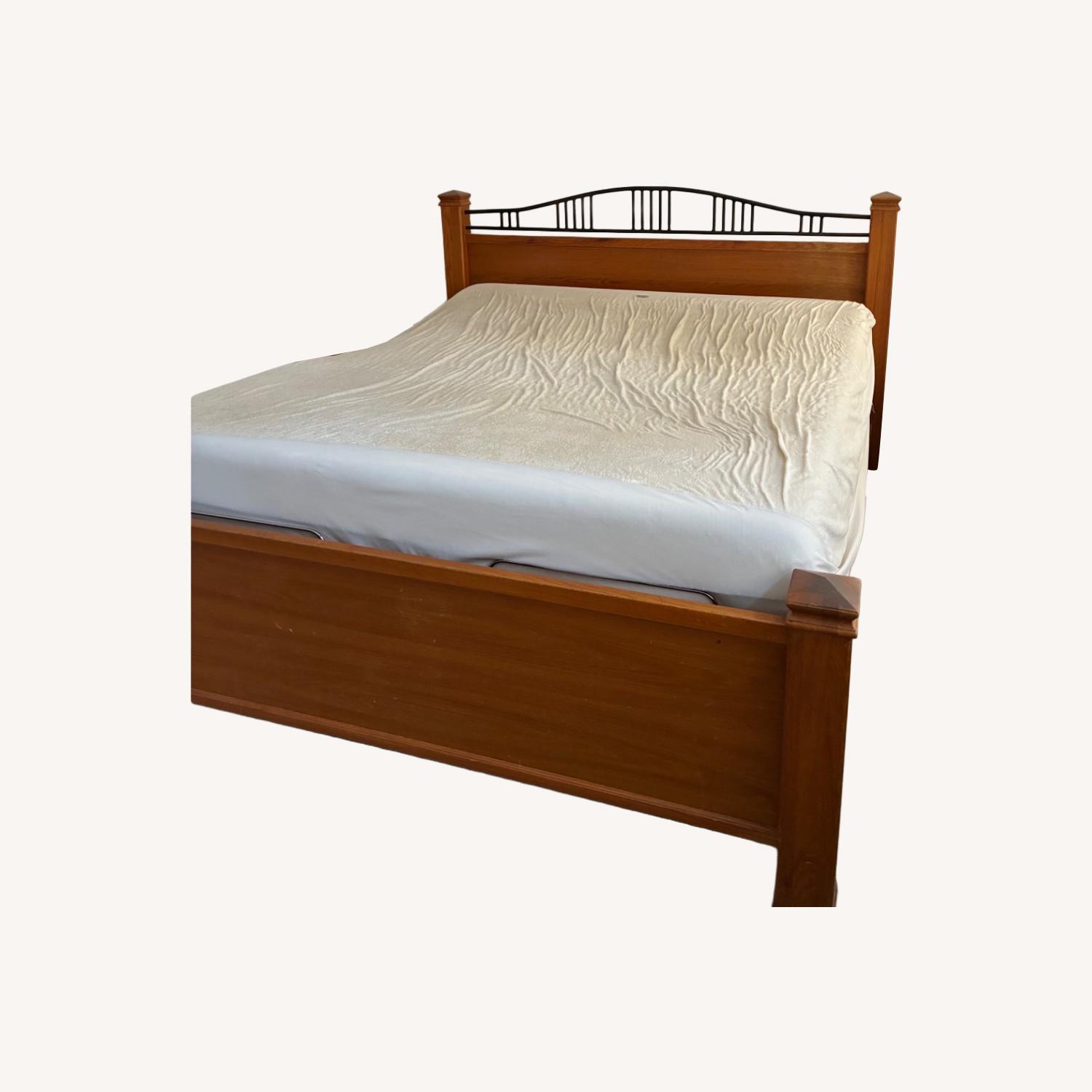 Sears Natural King Bed - AptDeco